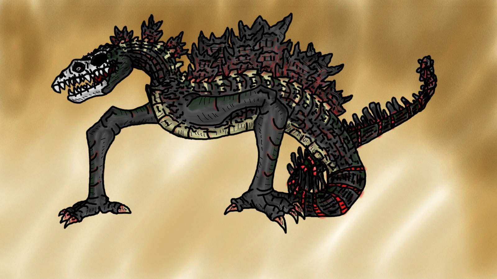 ArtStation - Shin Skullzilla