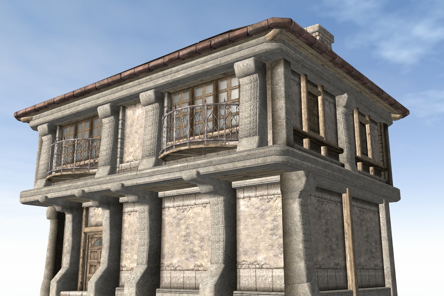 ArtStation - Beyond Skyrim Cyrodiil - Assets remake