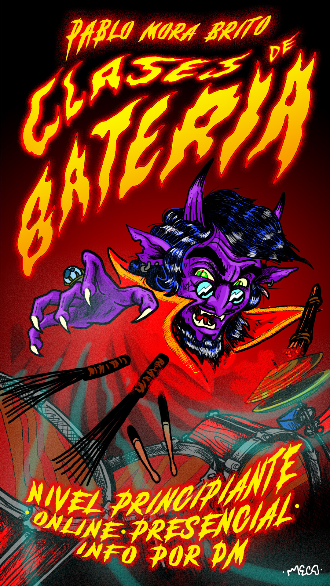 ArtStation - Pablo Mora Promotional Flyer