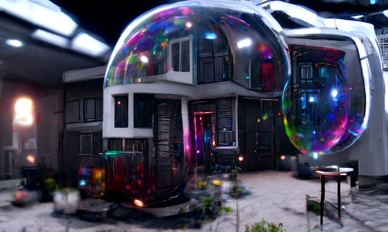 ArtStation - Bubble house