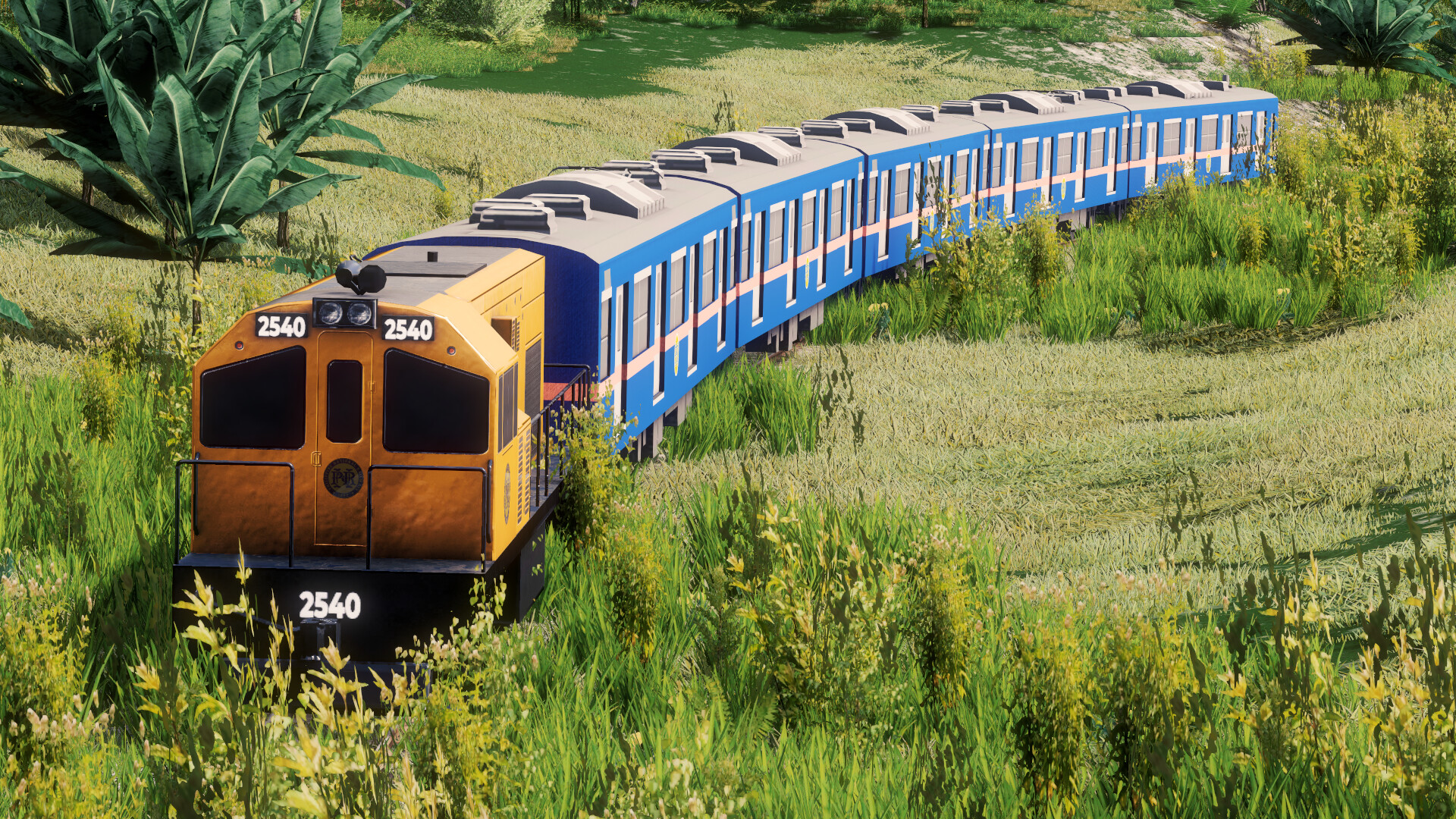 GilbertRoyAlva - PNR 2500 Class Locomotive custom asset I made for ...