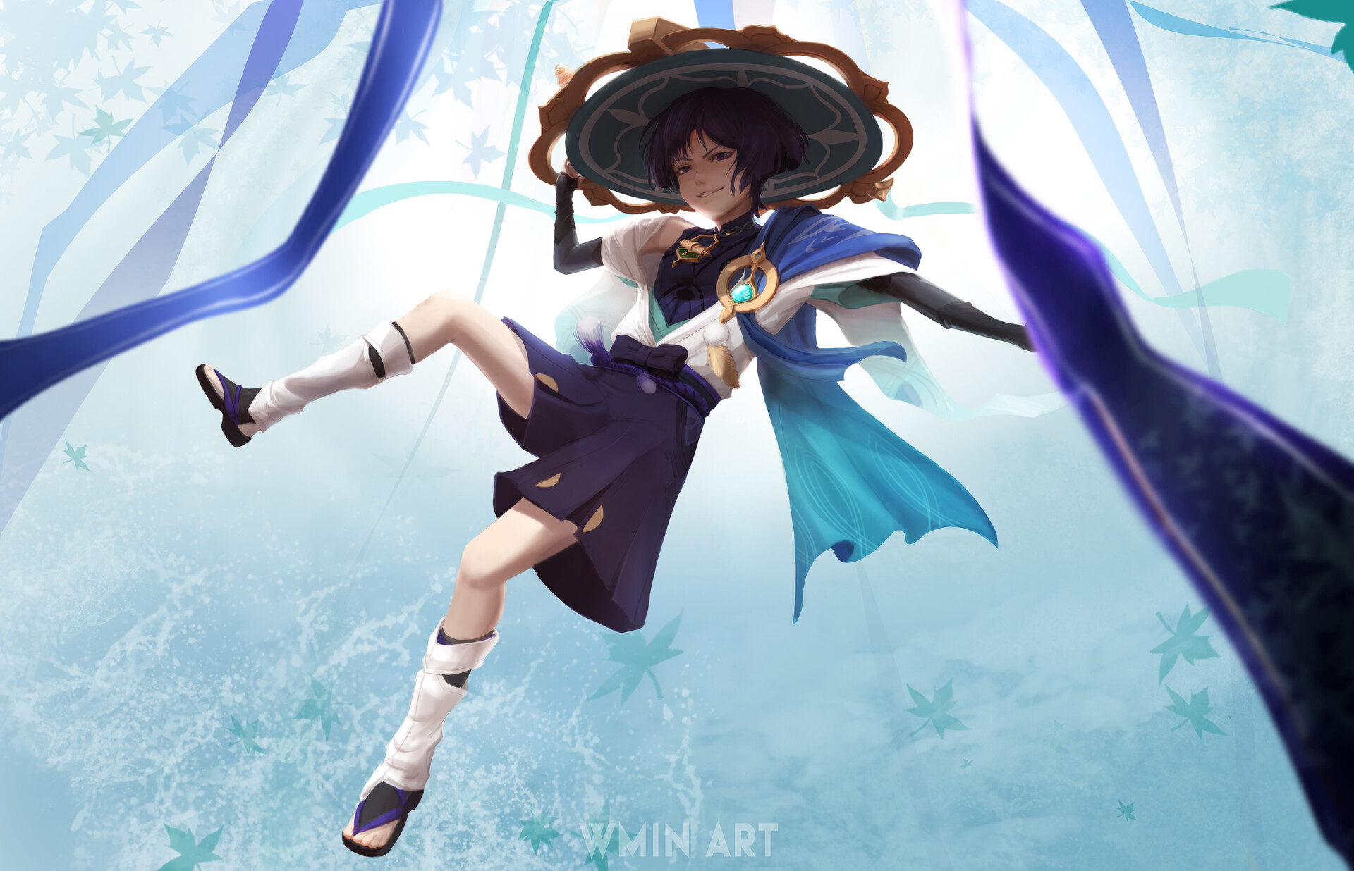 ArtStation - Wanderer - Genshin Impact Fanart