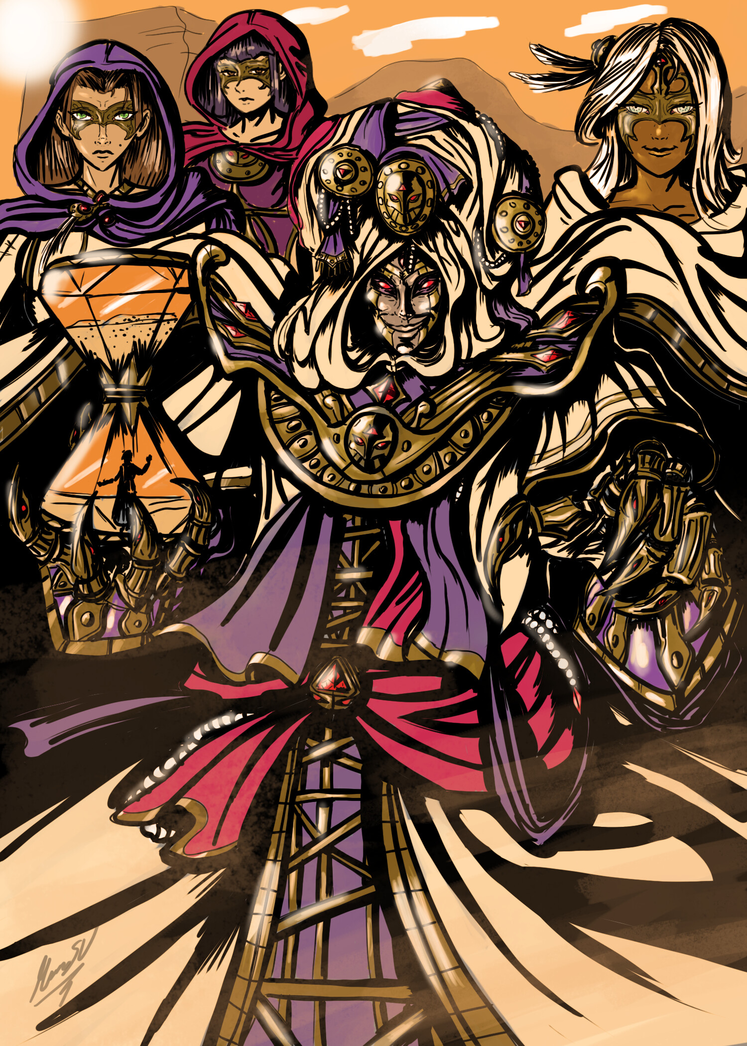 ArtStation - CONCEPT Desert GINN