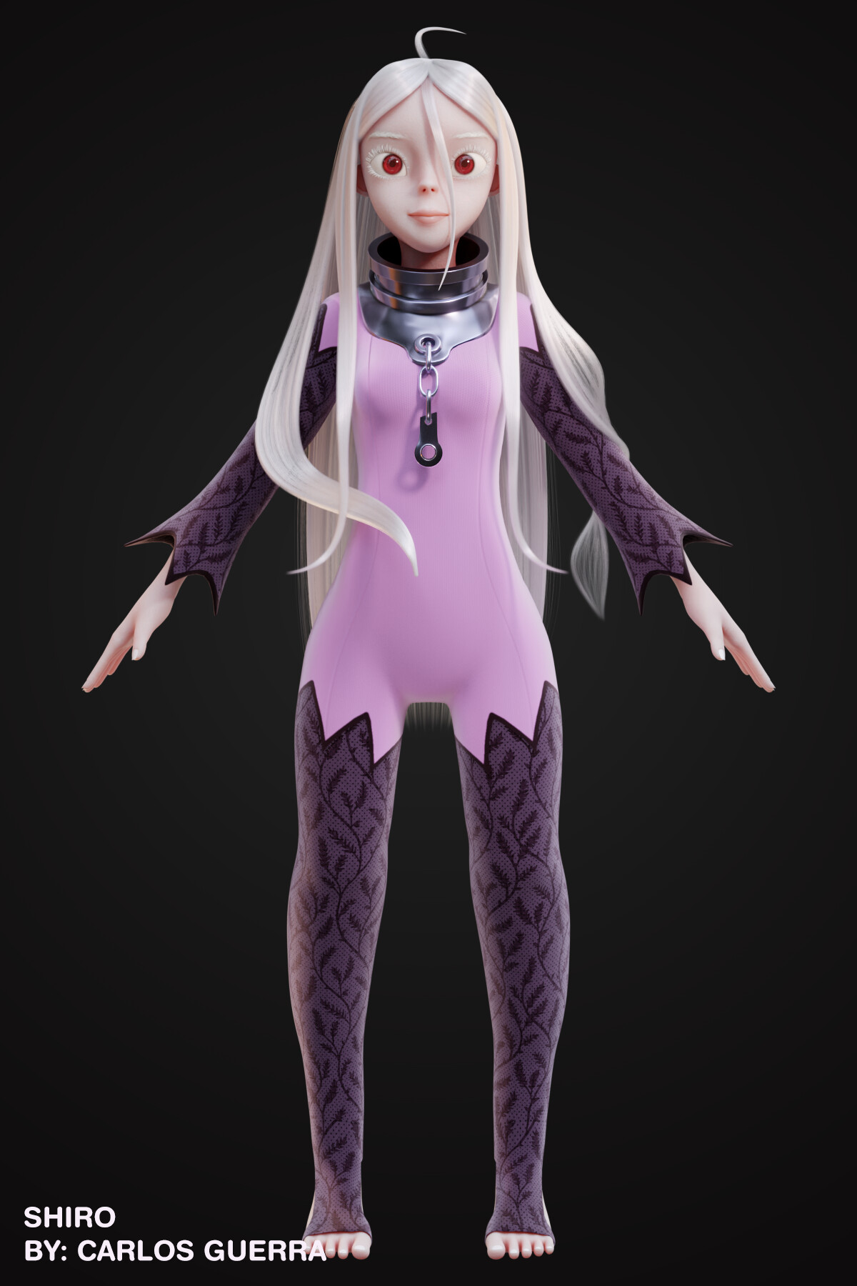 Carlos Guerra - Shiro - Fan Art Character
