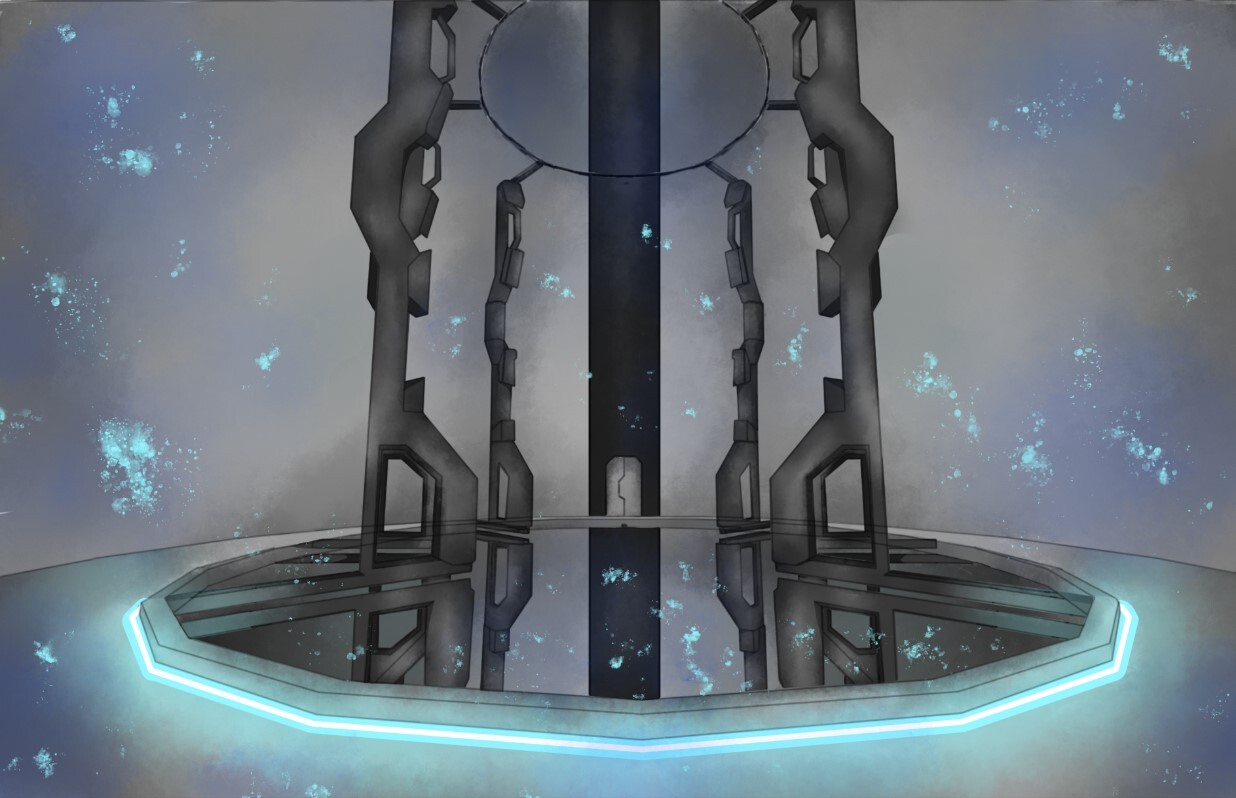 ArtStation - Second Floor of Cylinder