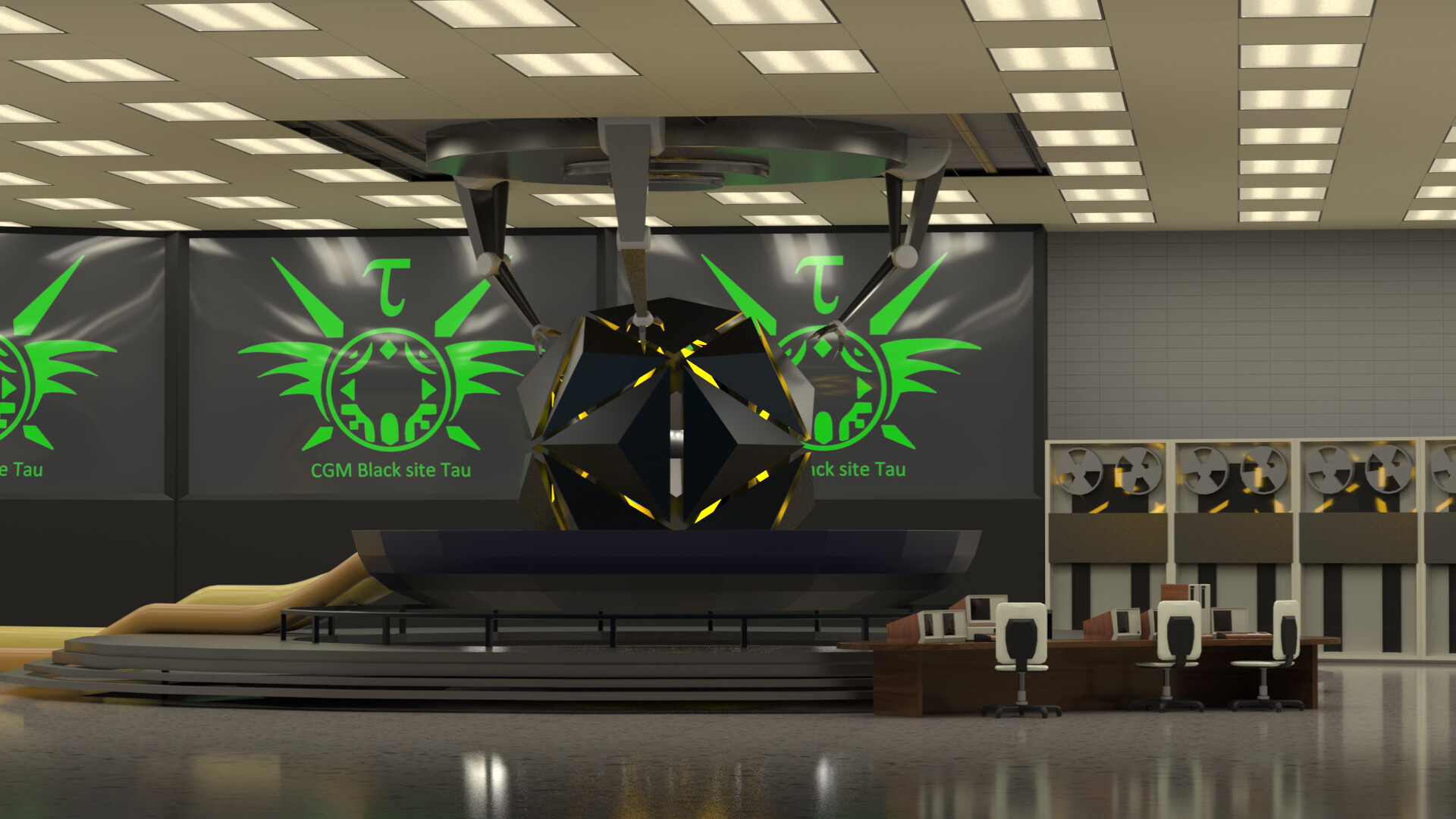 ArtStation - Black site Tau: Eye of heaven