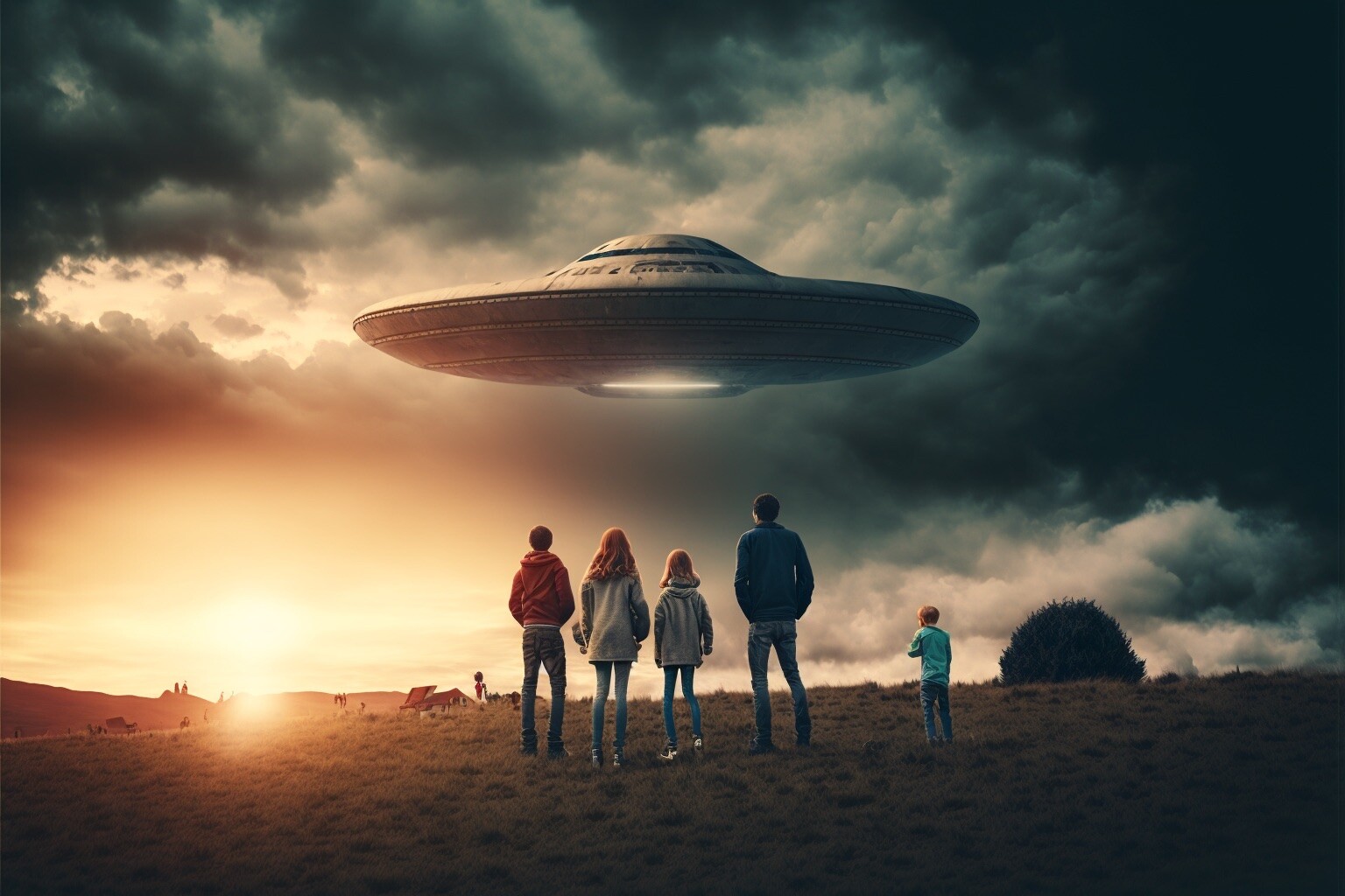 ArtStation - UFO sighting