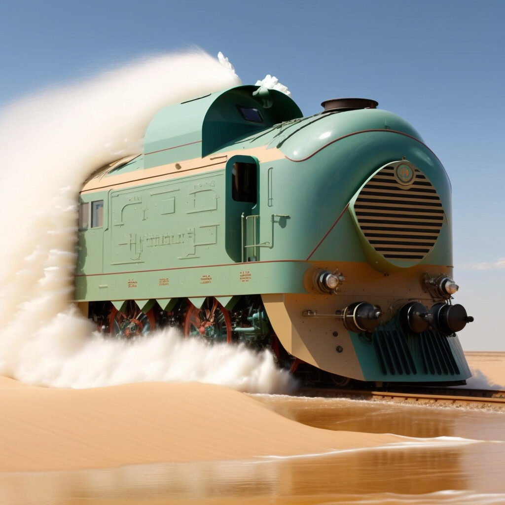 ArtStation - Robot train