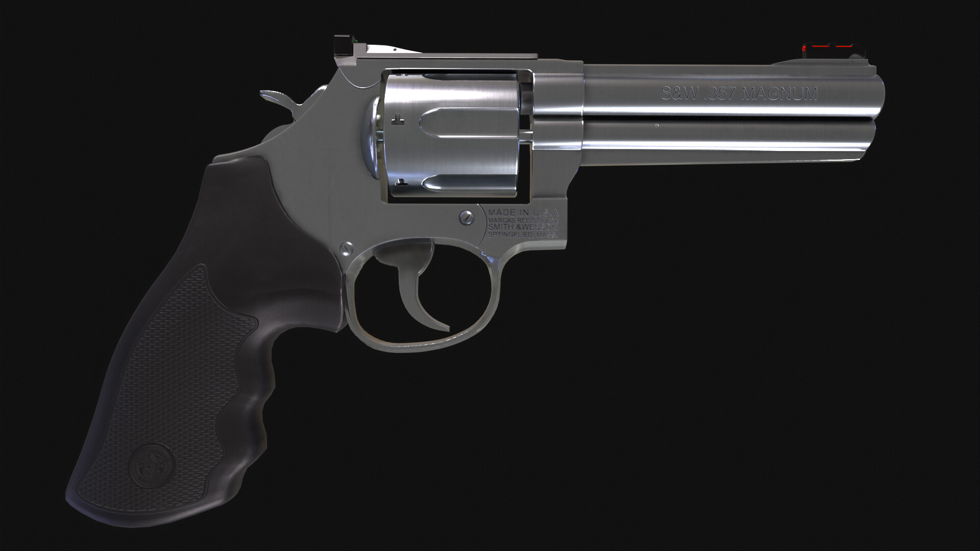 ArtStation - Smith & Wesson 357 Magnum