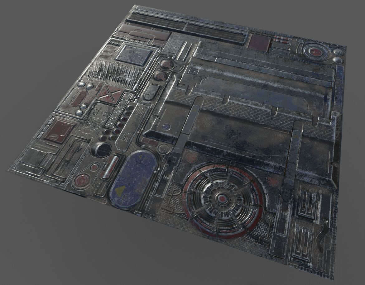 Shaun Mackey - Crashed Starship Trim Sheet