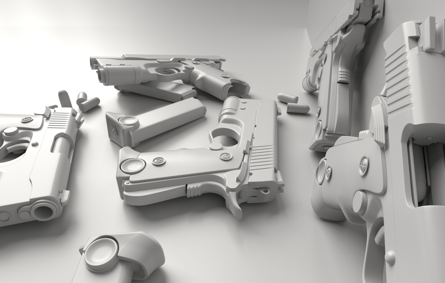 Shaun Mackey - Pistol 01 High-Poly