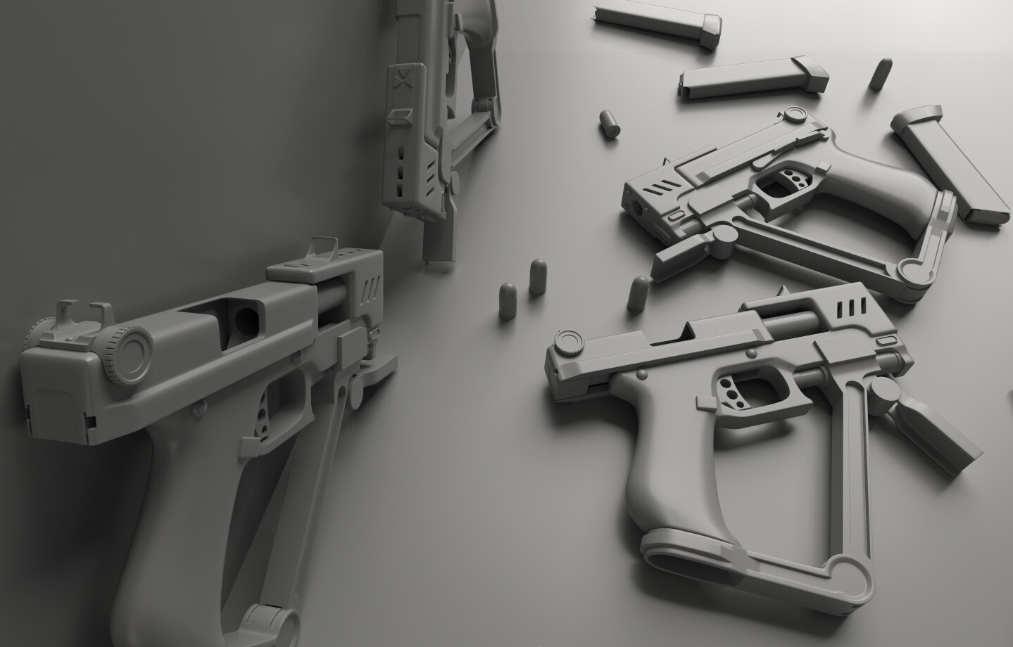 Shaun Mackey - Pistol 03 High-Poly