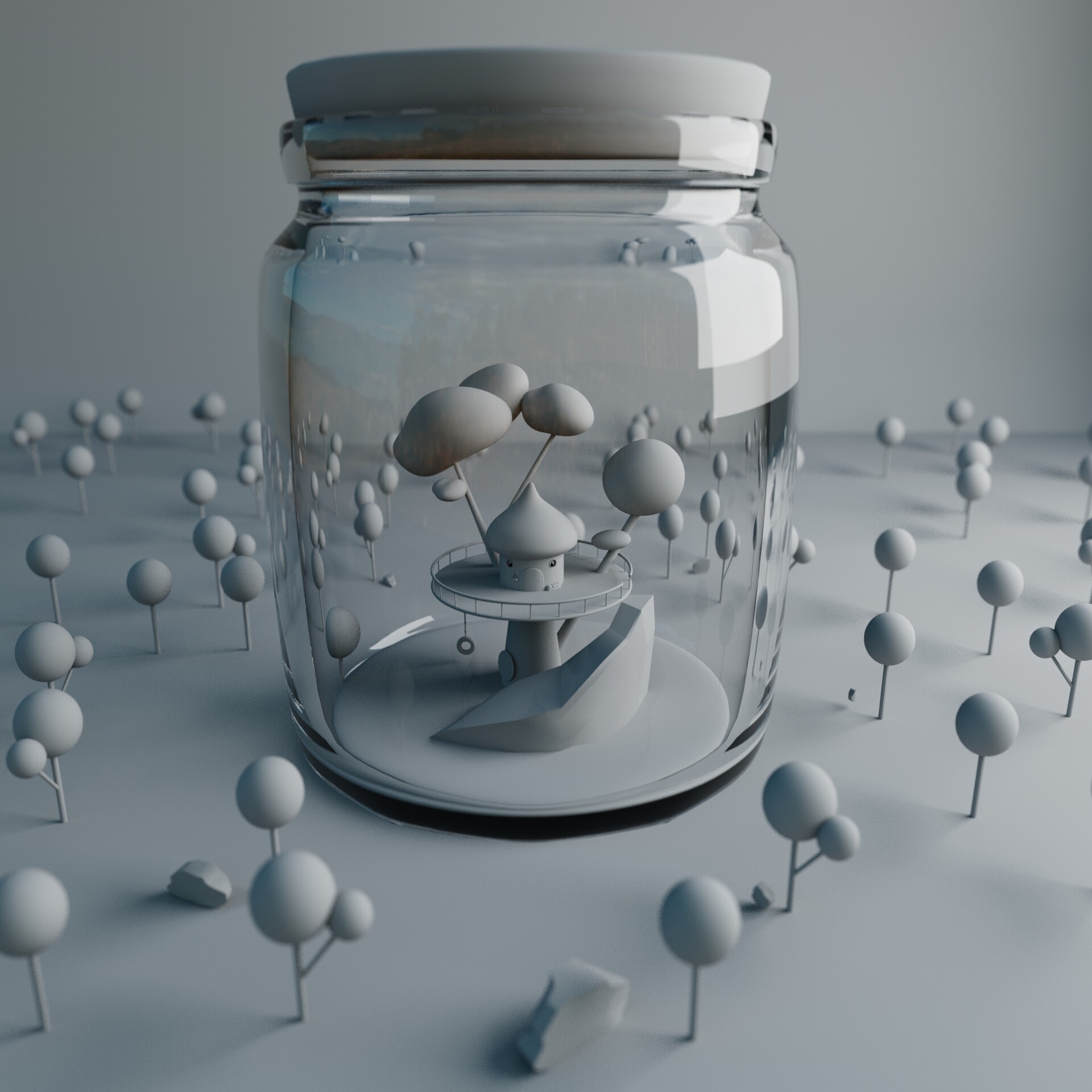 ArtStation - Life In A Jar