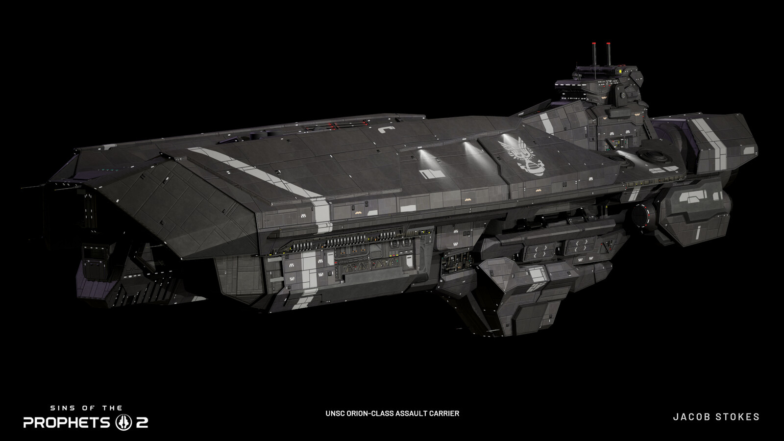 Jacob Stokes - Sins of the Prophets 2 - Orion-class assault carrier