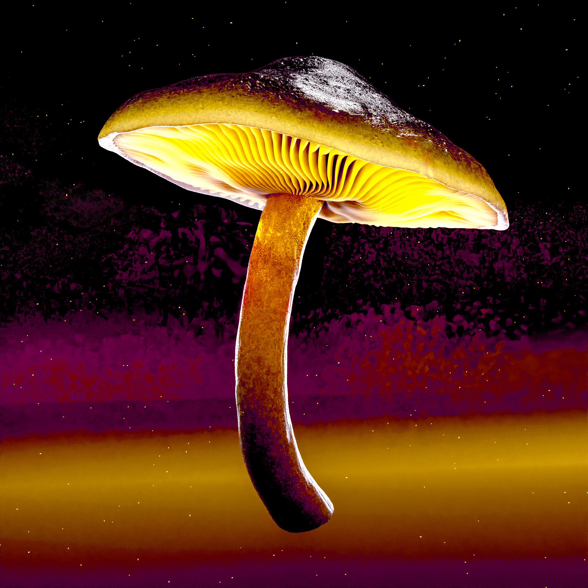 ArtStation - Sculpt January 01: Enchanted Mushroom