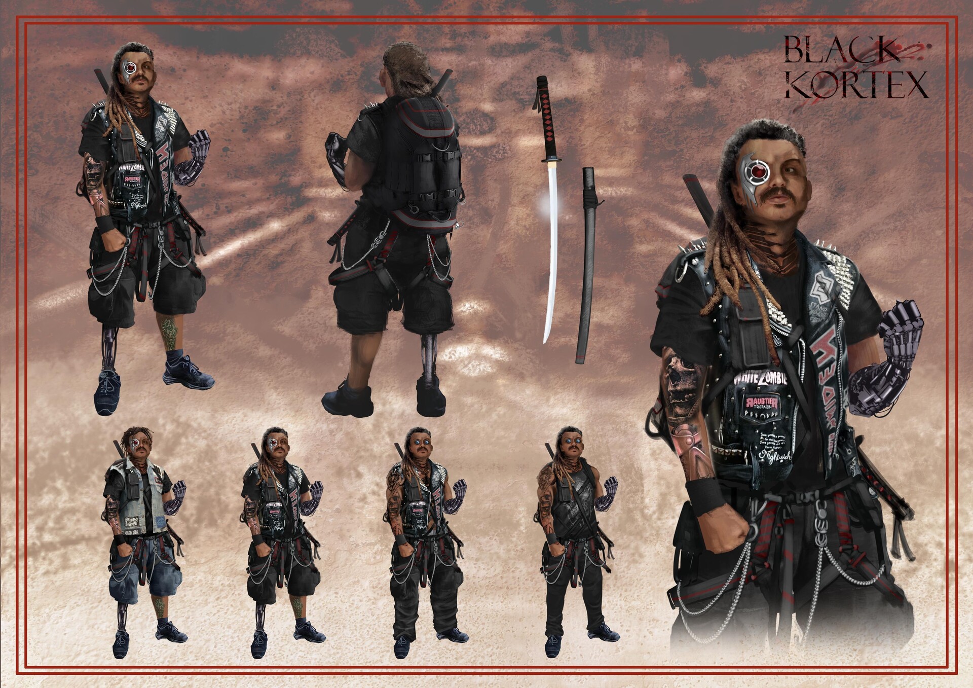 ArtStation - Black Kortex Concept Art - Character Design #4