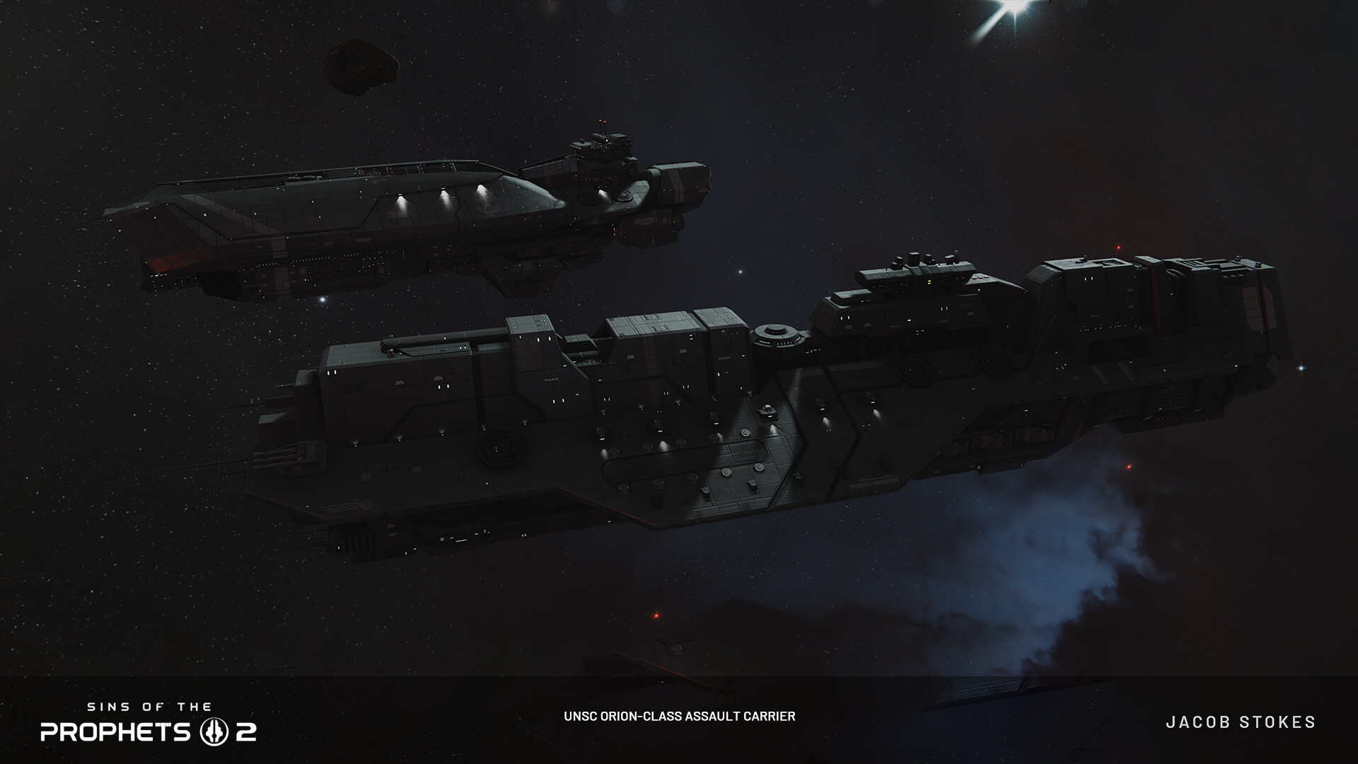 Jacob Stokes - Sins of the Prophets 2 - Orion-class assault carrier