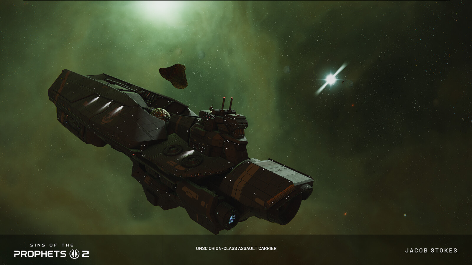 Jacob Stokes - Sins of the Prophets 2 - Orion-class assault carrier