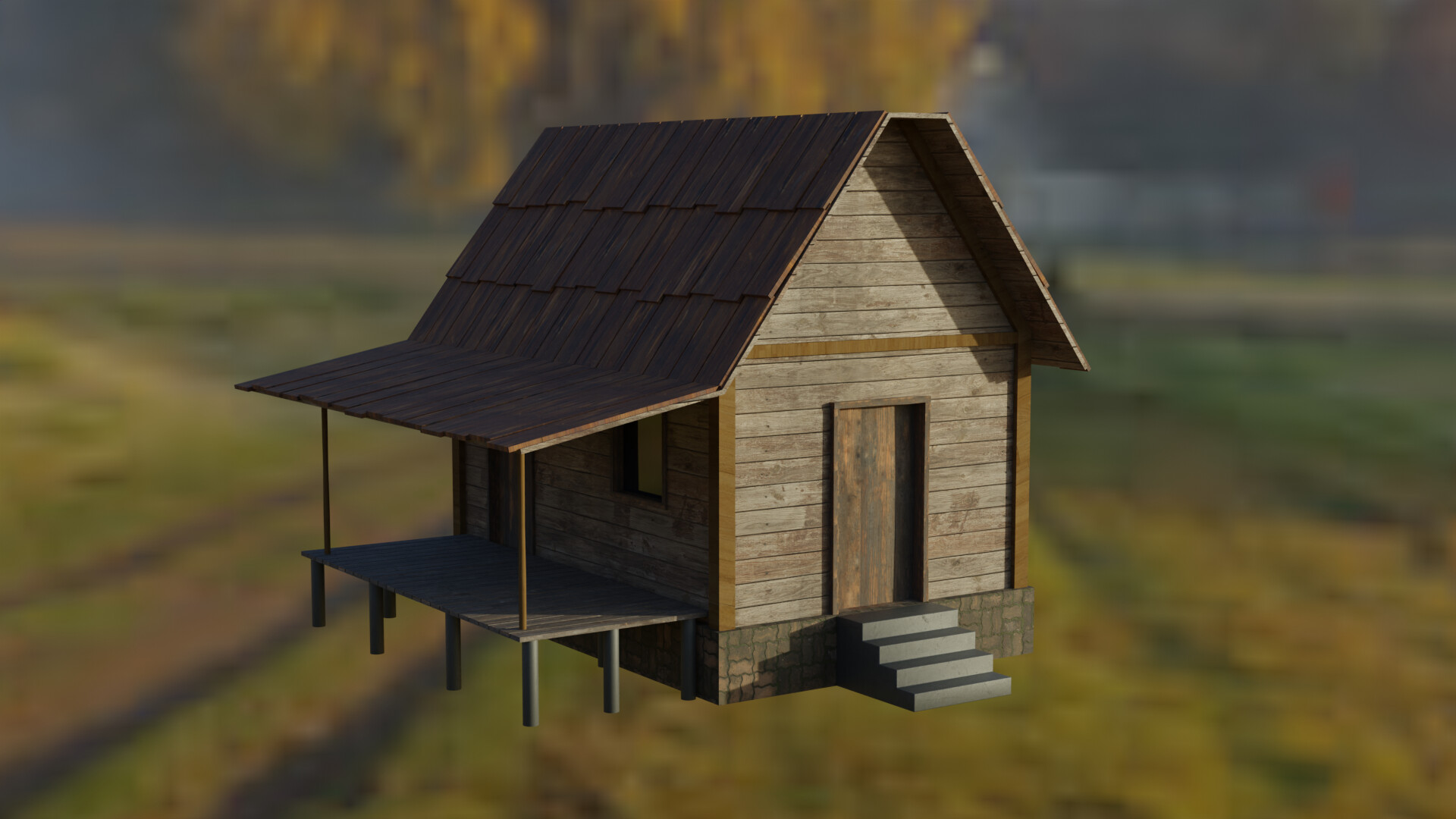 ArtStation - 3D Model House