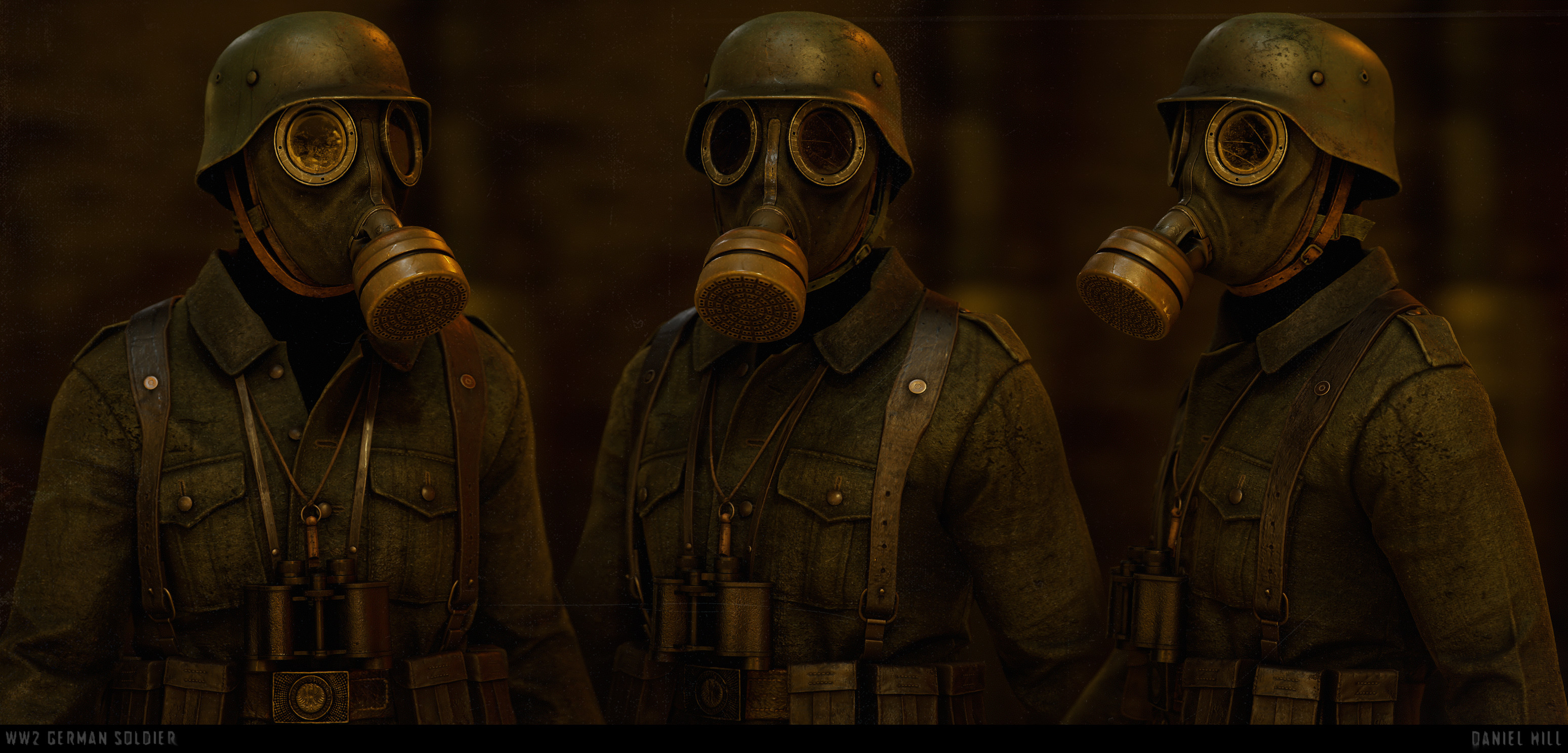 Daniel Hill - WW2 German Soldier