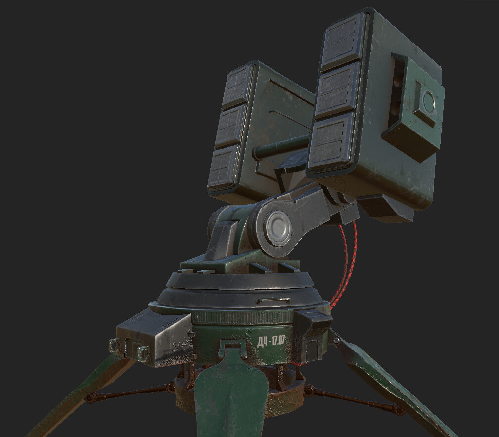 ArtStation - SCI-FI ROCKET LAUNCHER