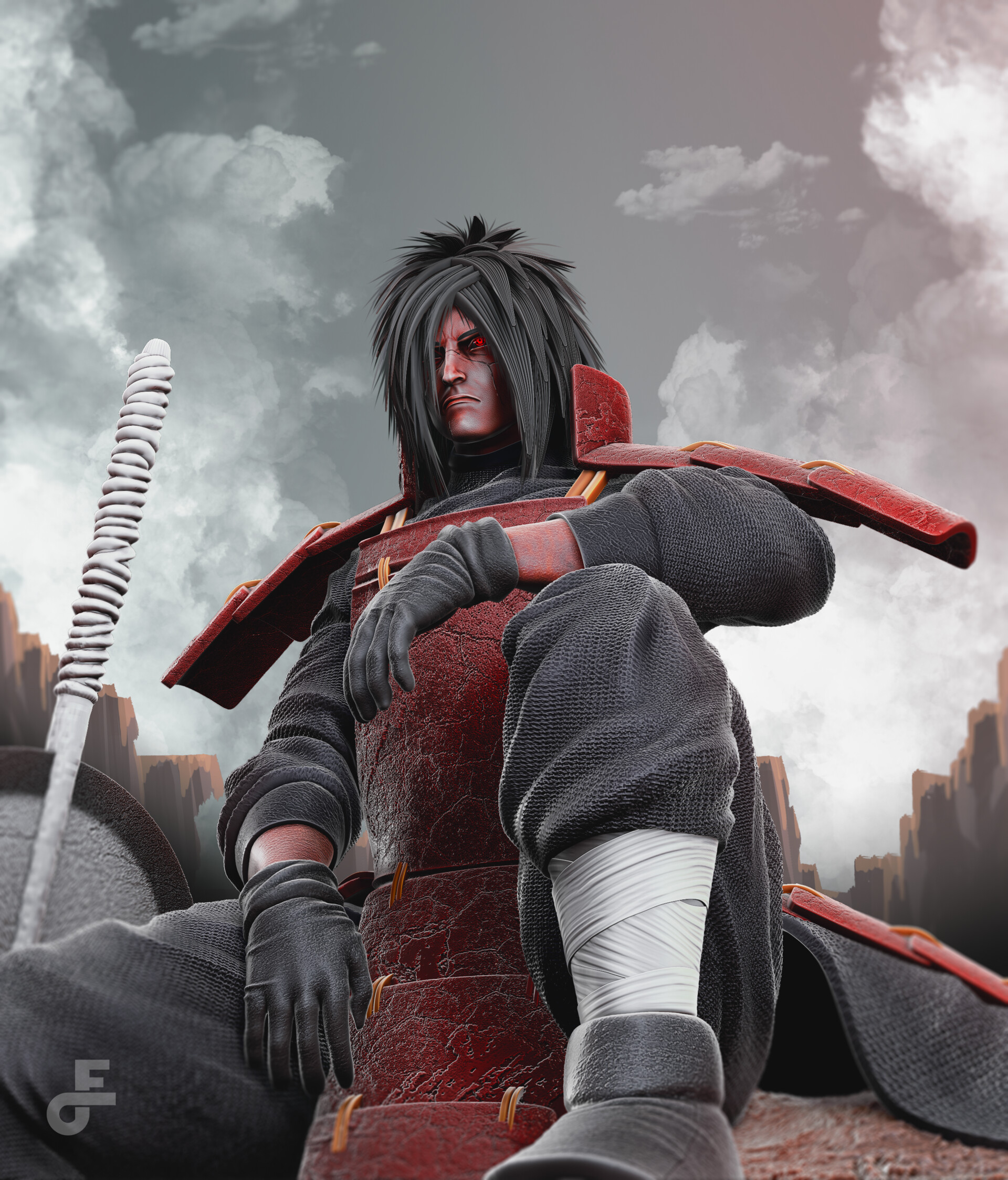 ArtStation - Uchiha Madara