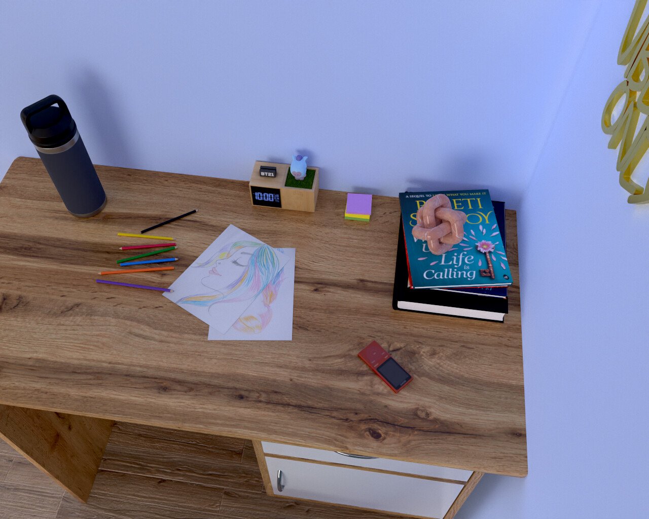 Preetham Mallappa - Messy Study Table