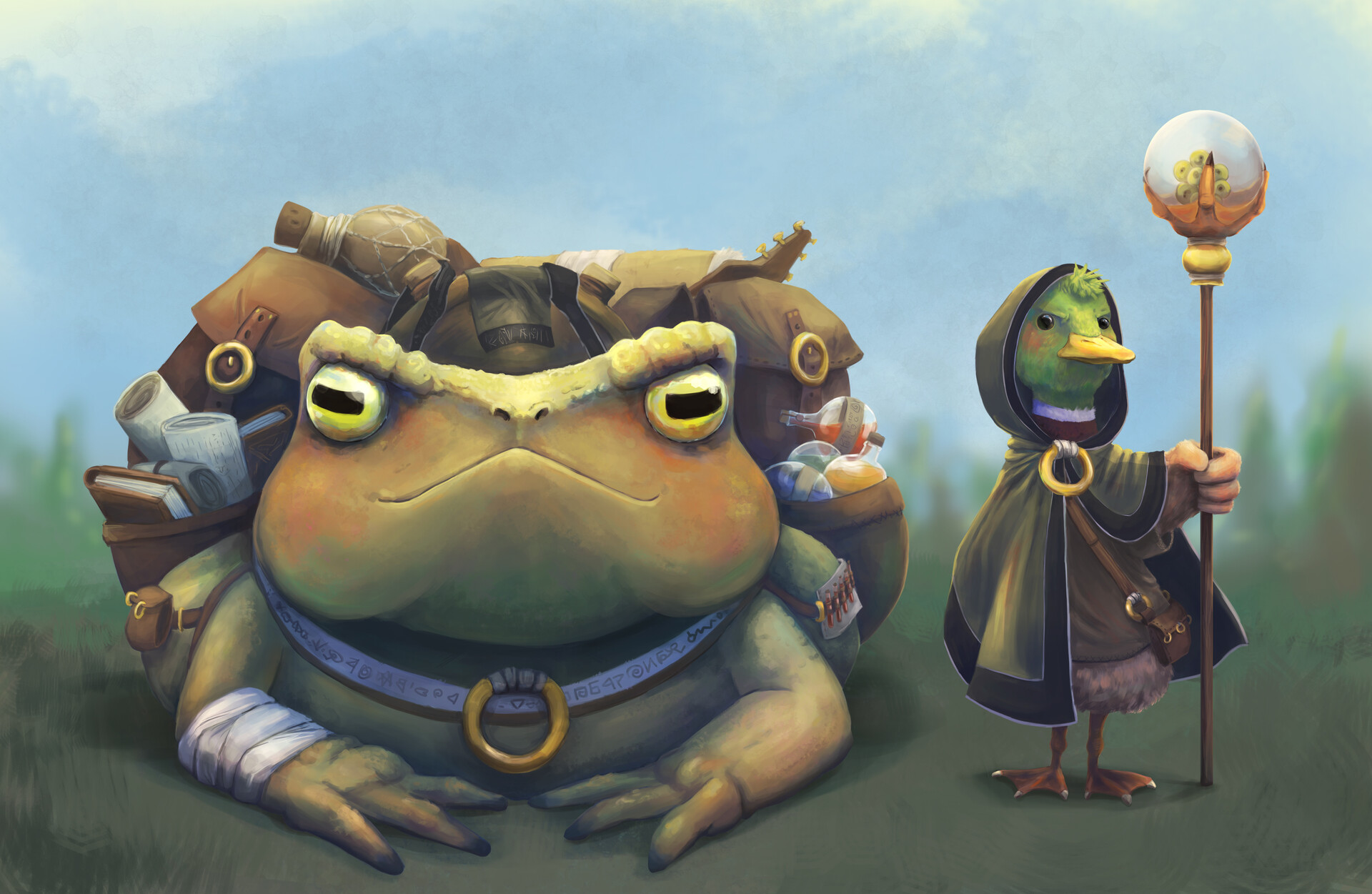 ArtStation - Toad & Coincoin
