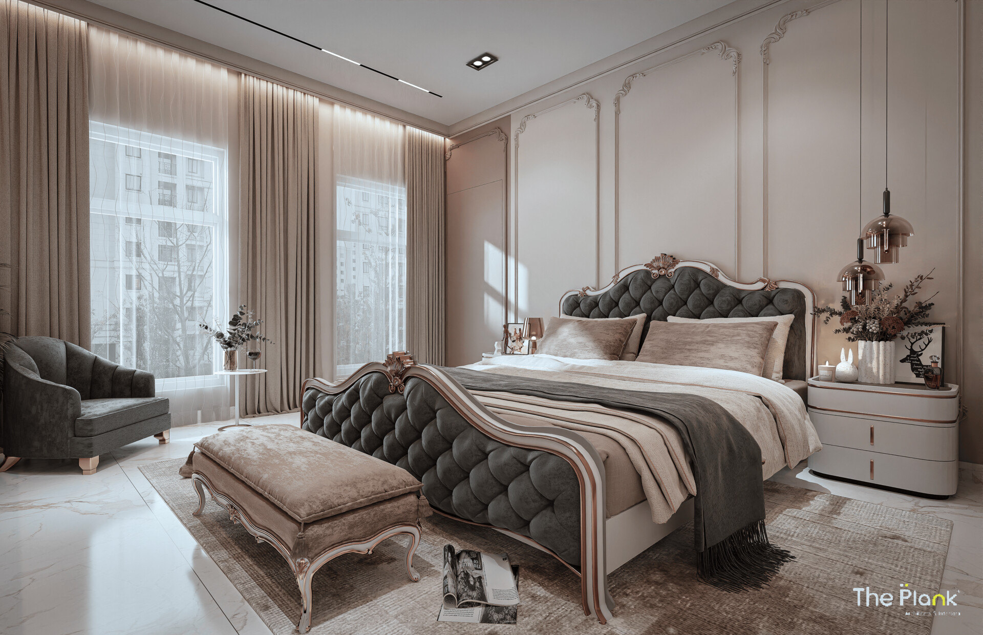 ArtStation - Bedroom Interior_04_Iteration 02