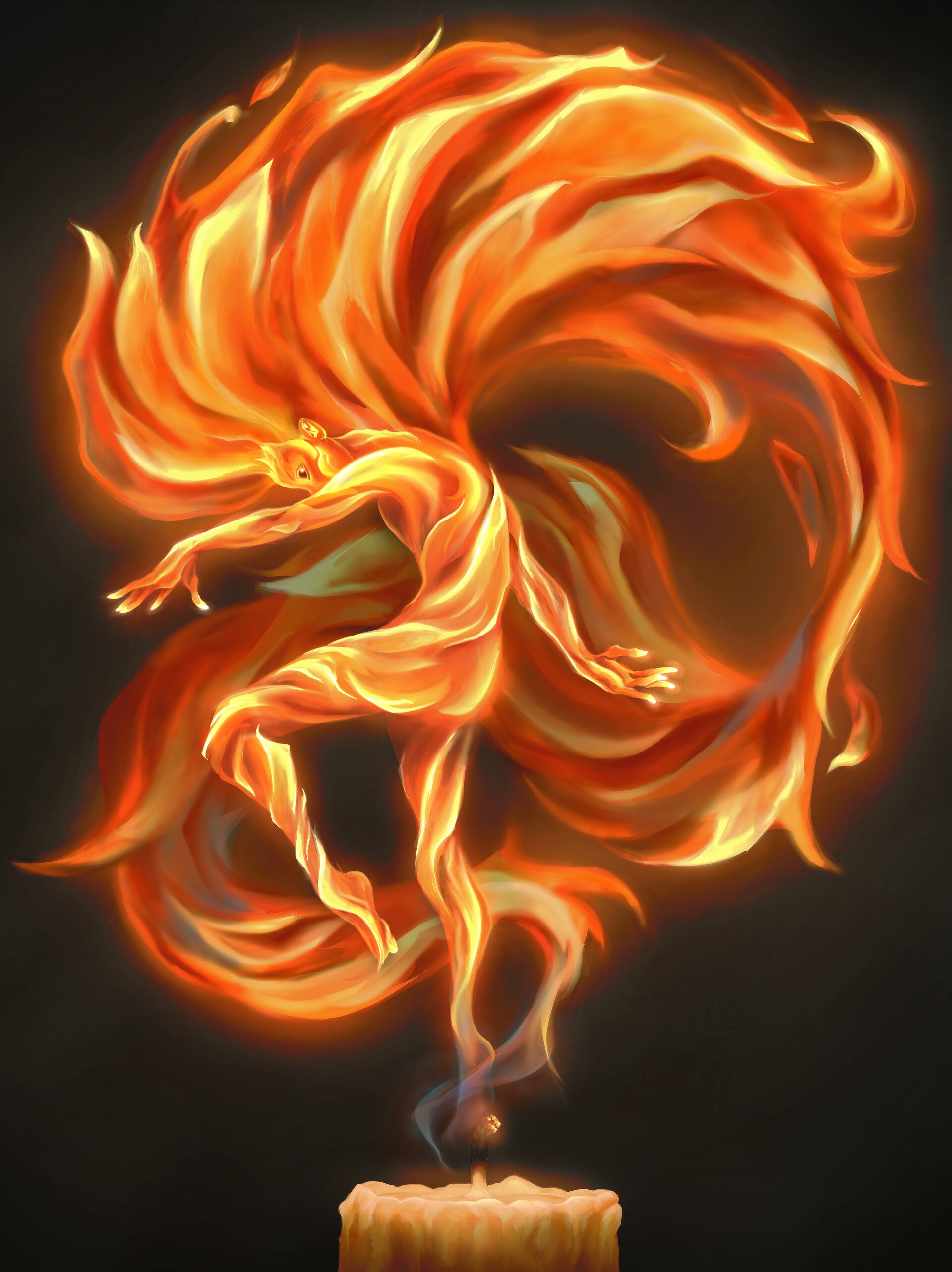 ArtStation - Fire Goddess
