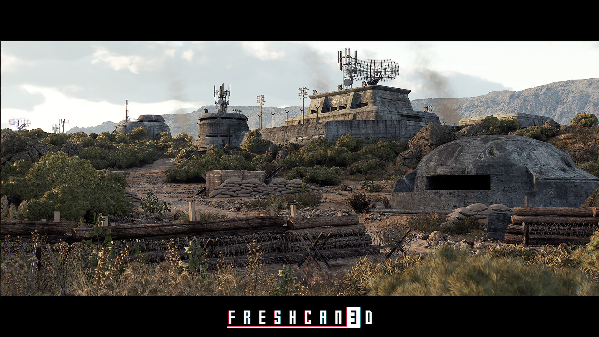 Freshcan 3D - Environment Art Studio - Outpost and Bunker Environment ...