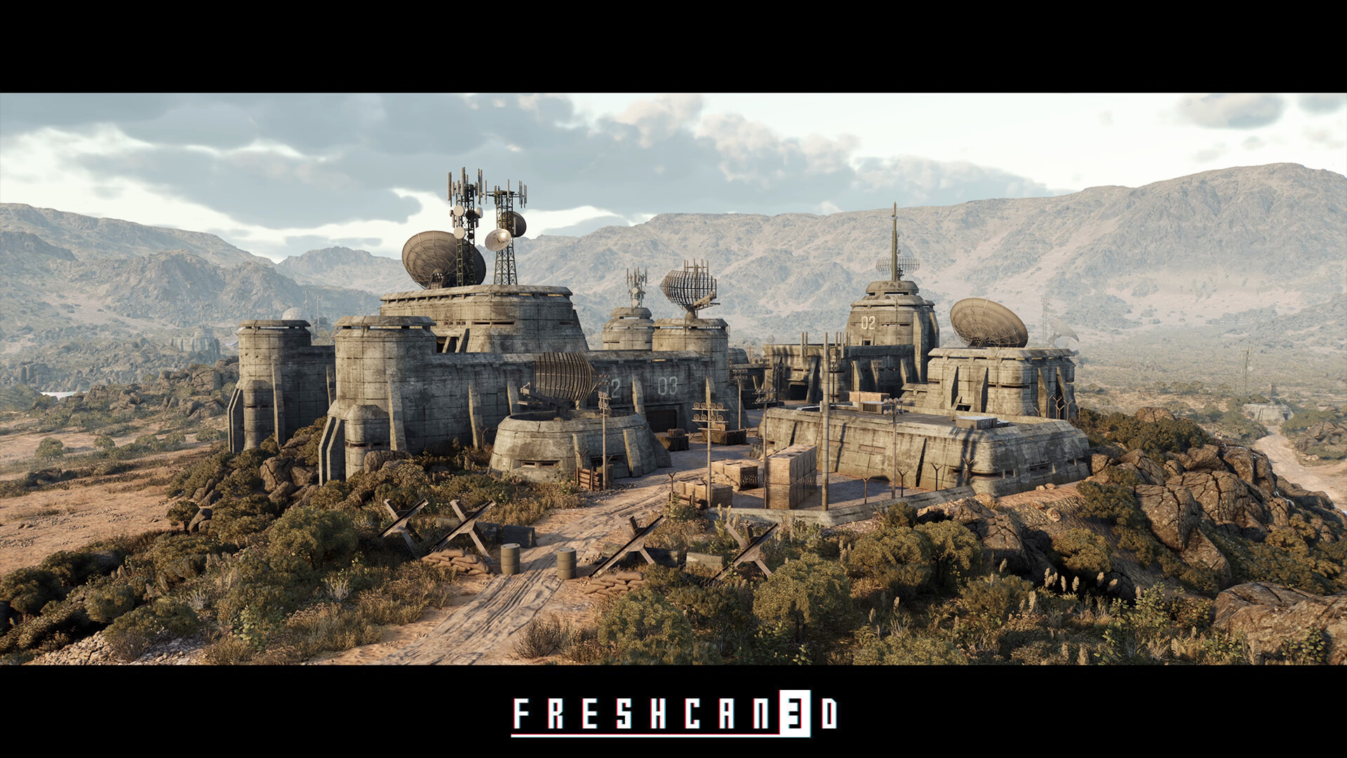 Freshcan 3D - Environment Art Studio - Outpost and Bunker Environment ...