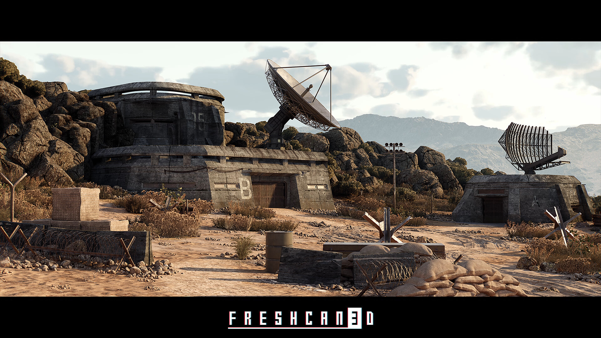 Freshcan 3D - Environment Art Studio - Outpost and Bunker Environment ...
