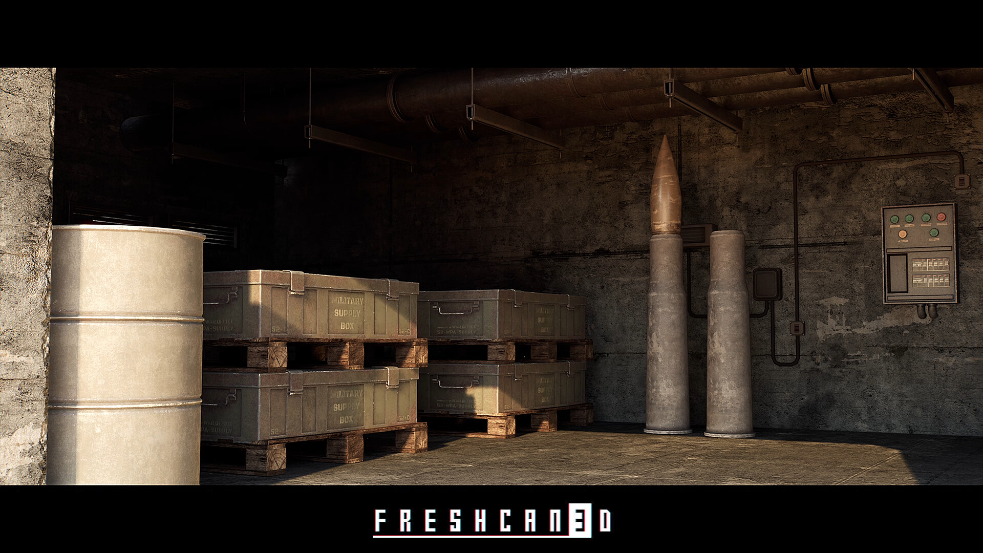 Freshcan 3D - Environment Art Studio - Outpost and Bunker Environment ...