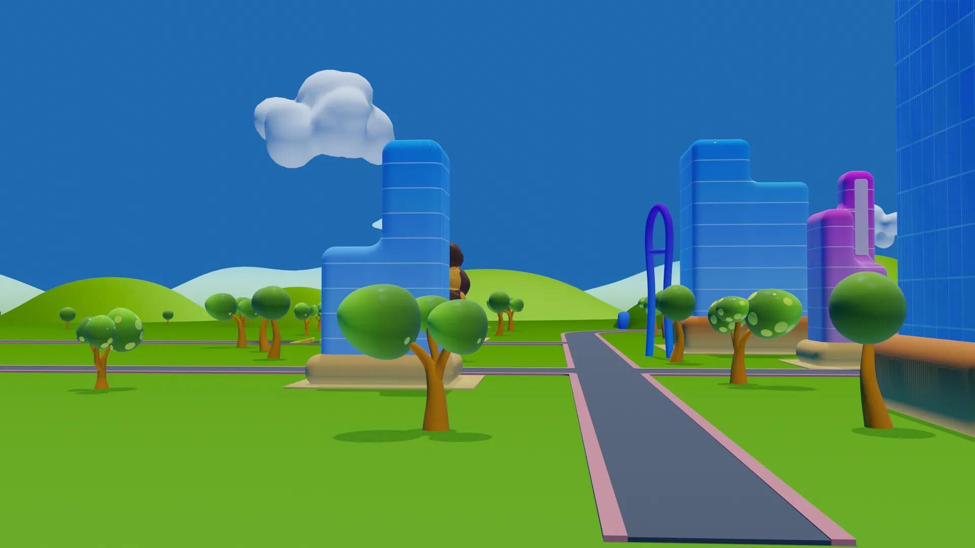 ArtStation - cartoon environment