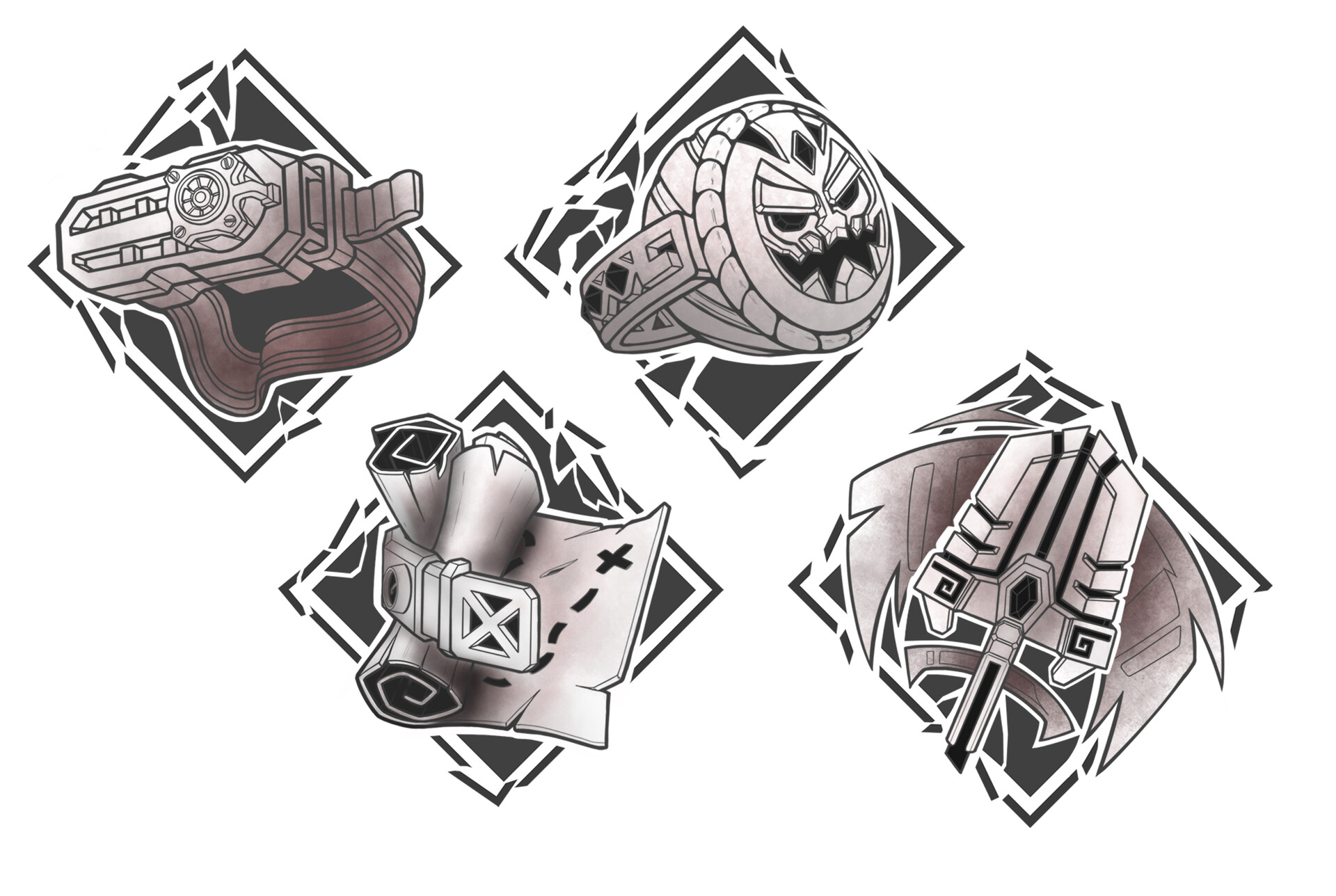 ArtStation - Monster Coin World Perk Icon Design