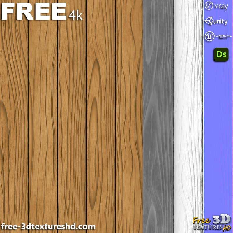 PBR Textures Free Download - Wood Plank PBR Textures Substance 3D ...