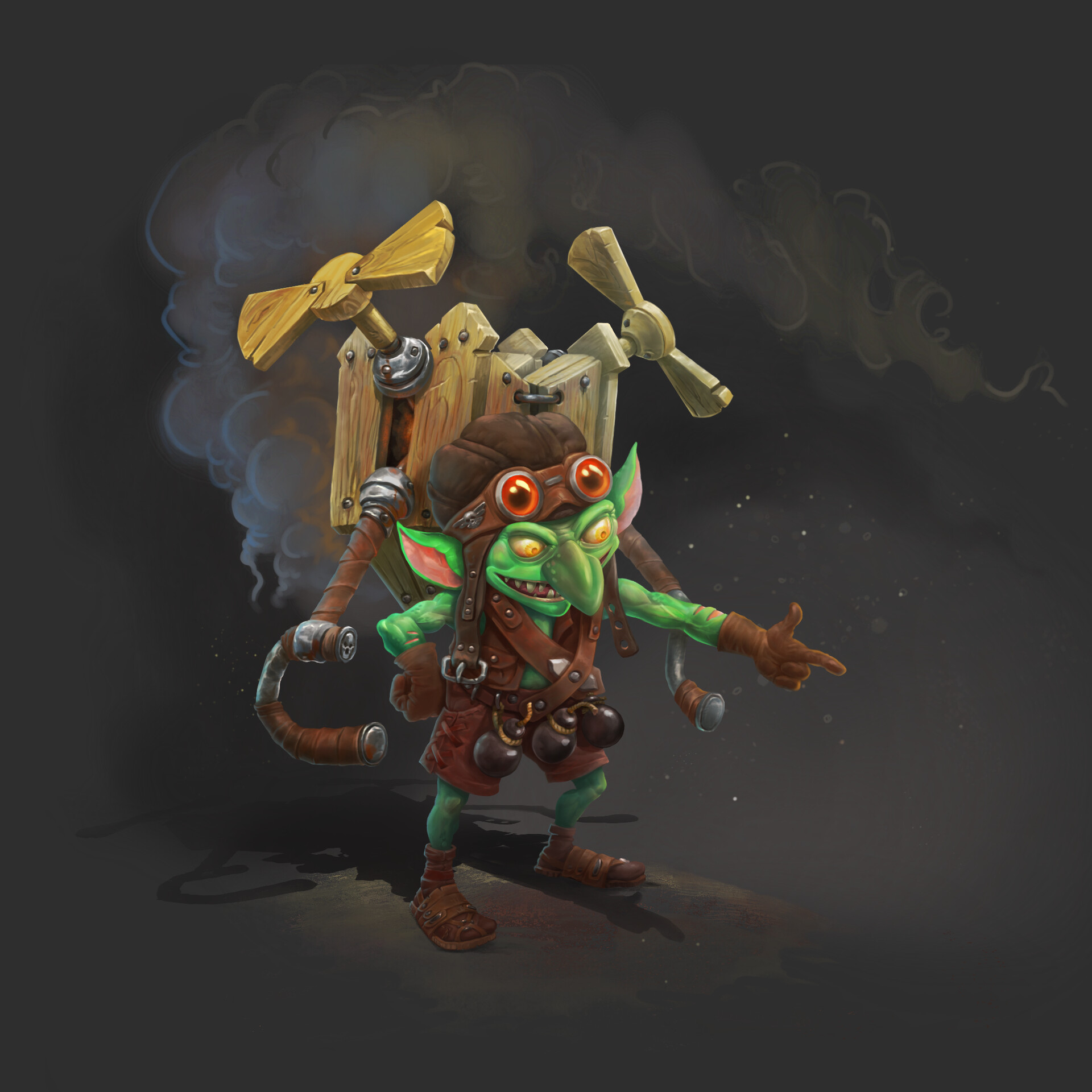 ArtStation - Goblin bombardier
