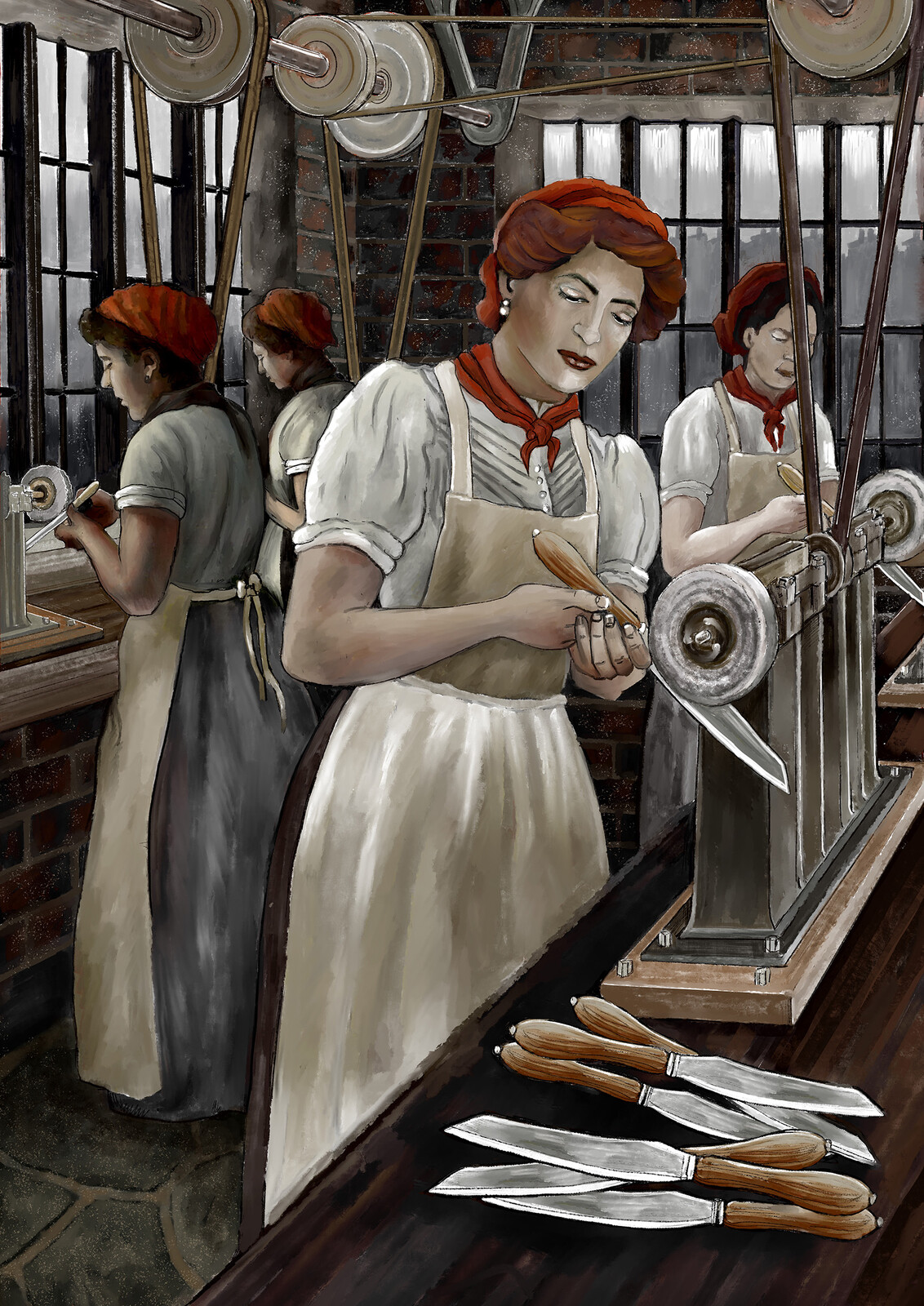 Wessex Archaeology - Late-Victorian workers in the Globe Cutlery Works ...