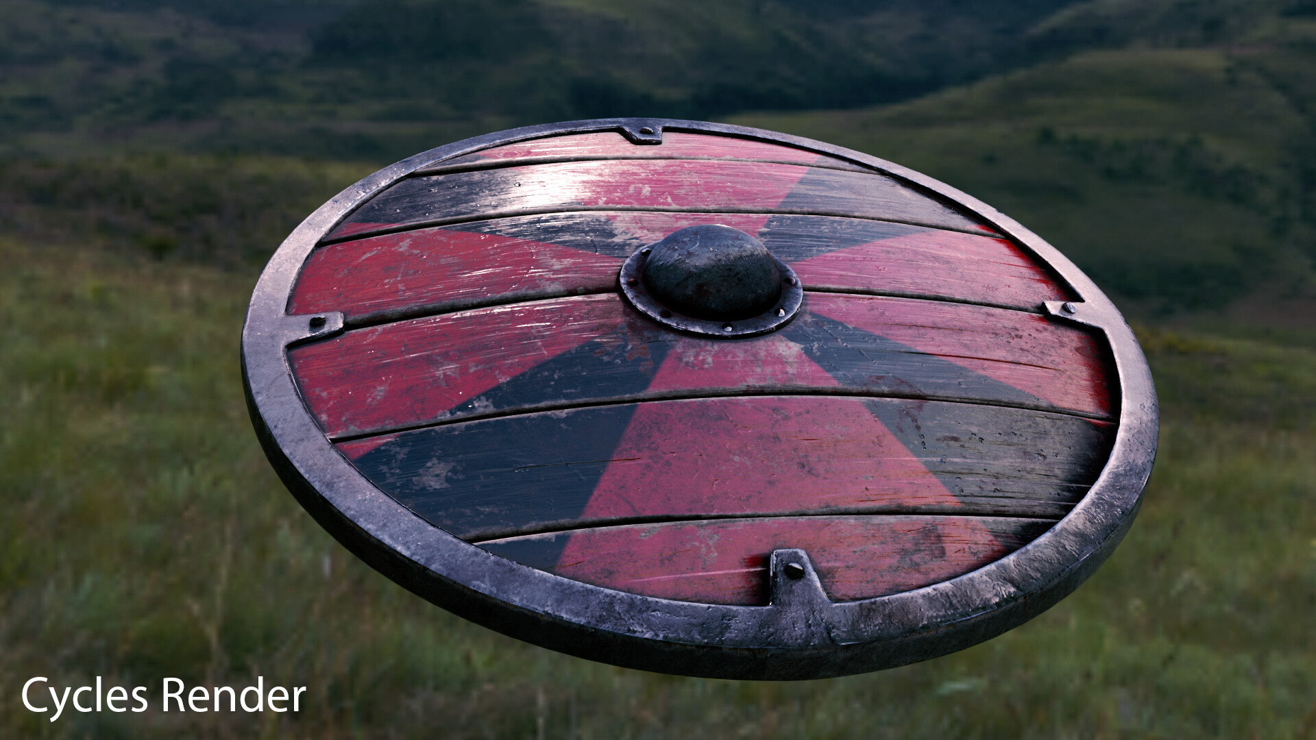 ArtStation - Medieval Viking Shield