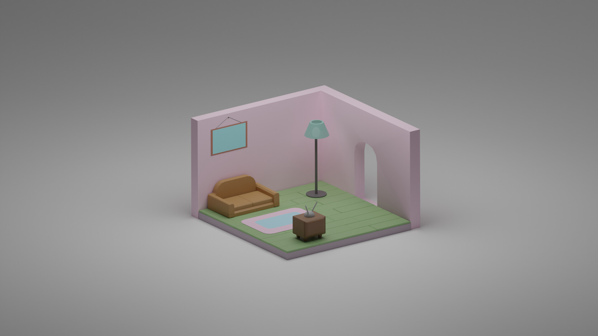 ArtStation - Simpson Room