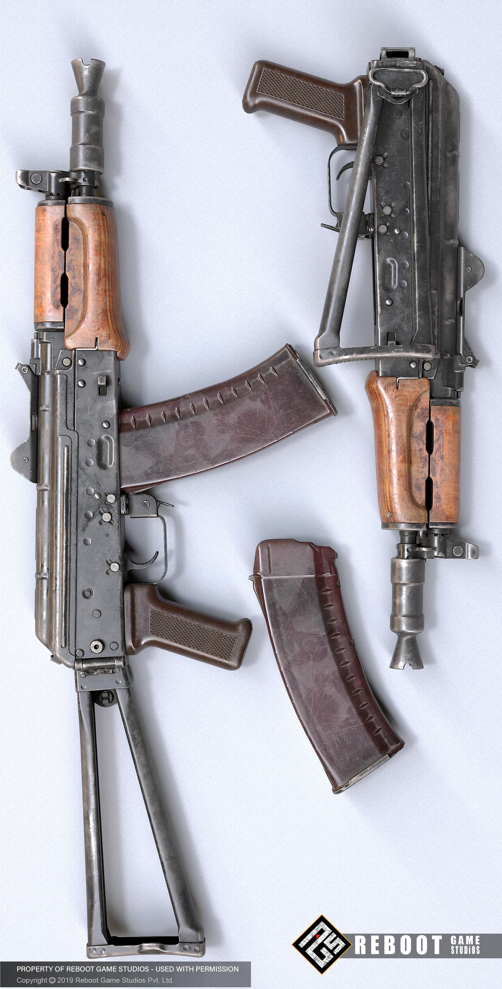 Reboot Game Studios - Weapon - AKS 74u