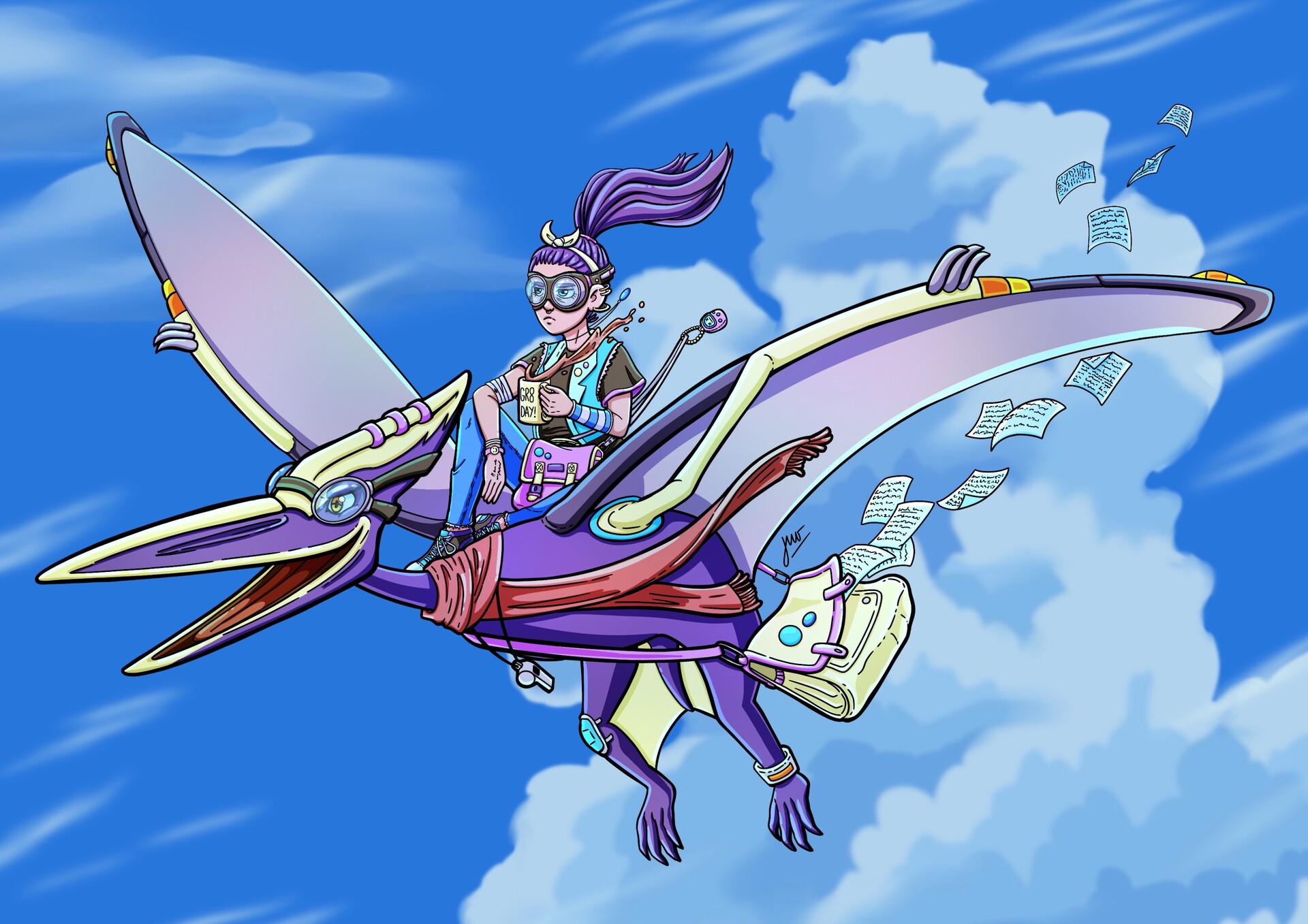 ArtStation - GR8 DAY!