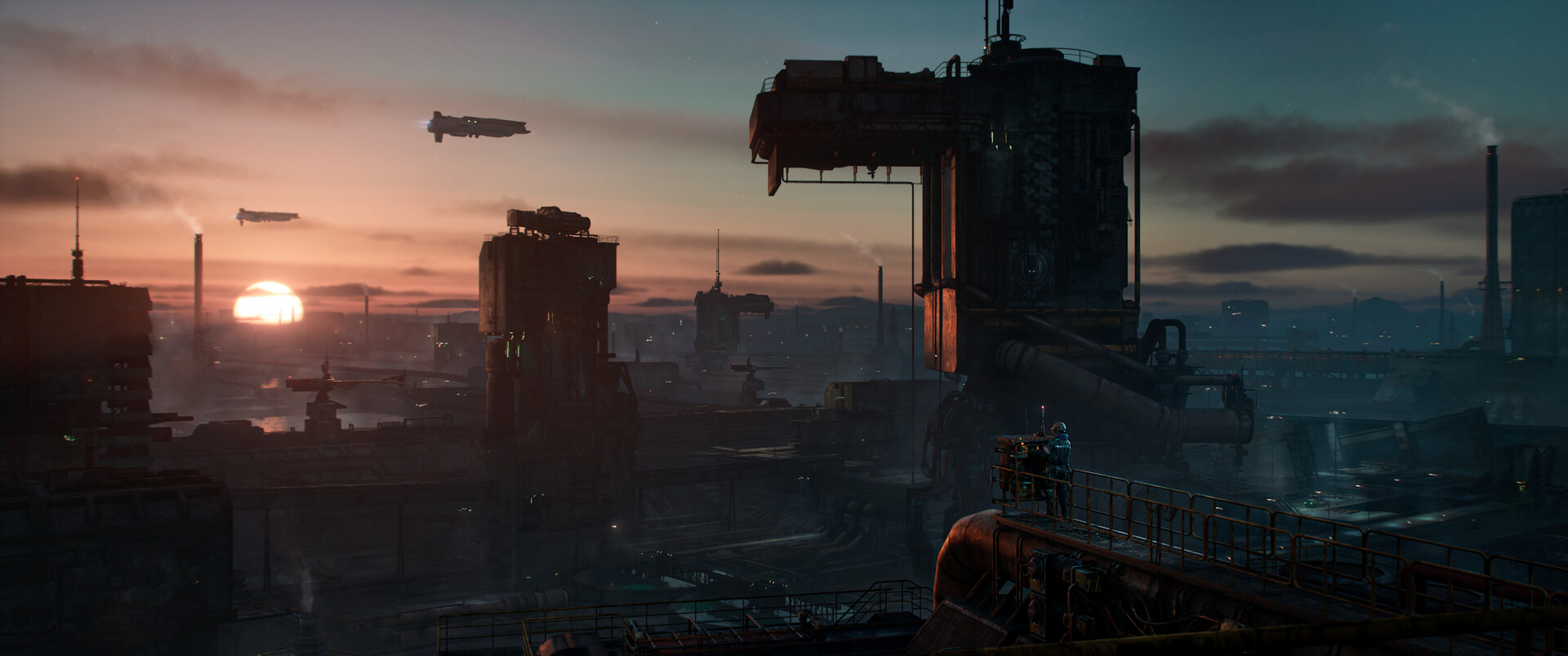 ArtStation - One last repair before going home