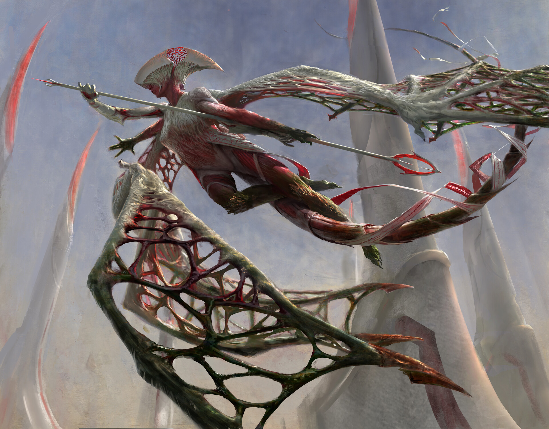 ArtStation - Magic the Gathering: "Ixhel, Scion of Atraxa"