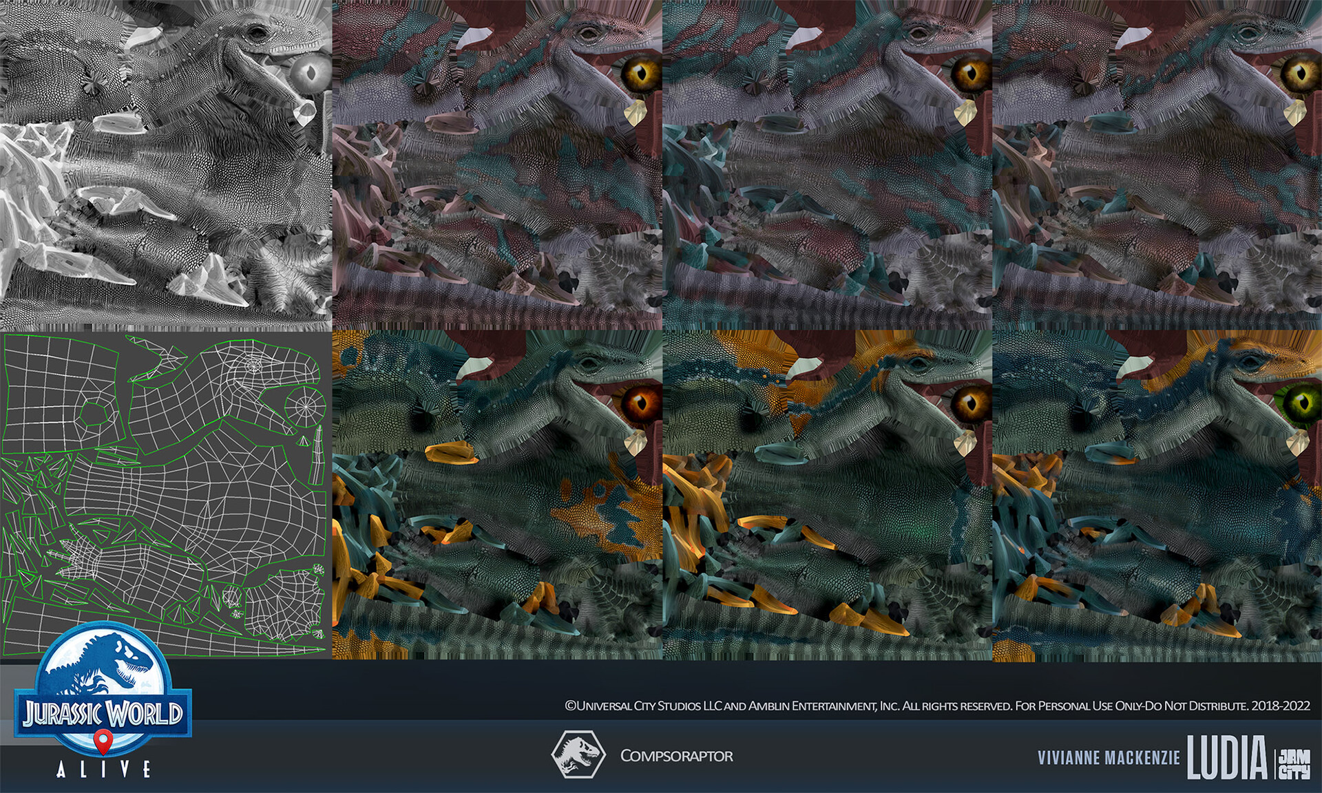 Vivianne Mackenzie - Compsoraptor JWA