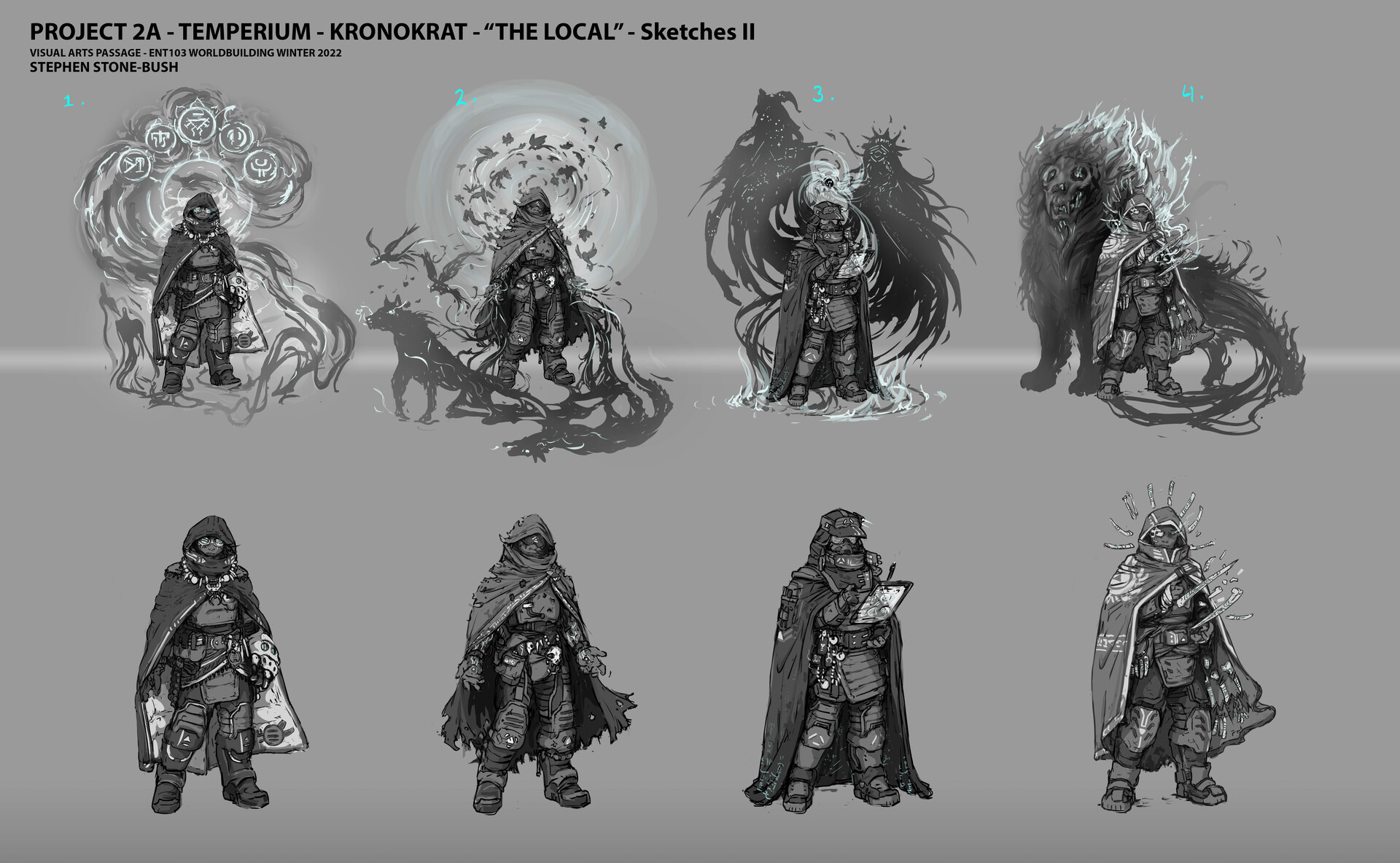 ArtStation - Sci-Fi Shadow Magician