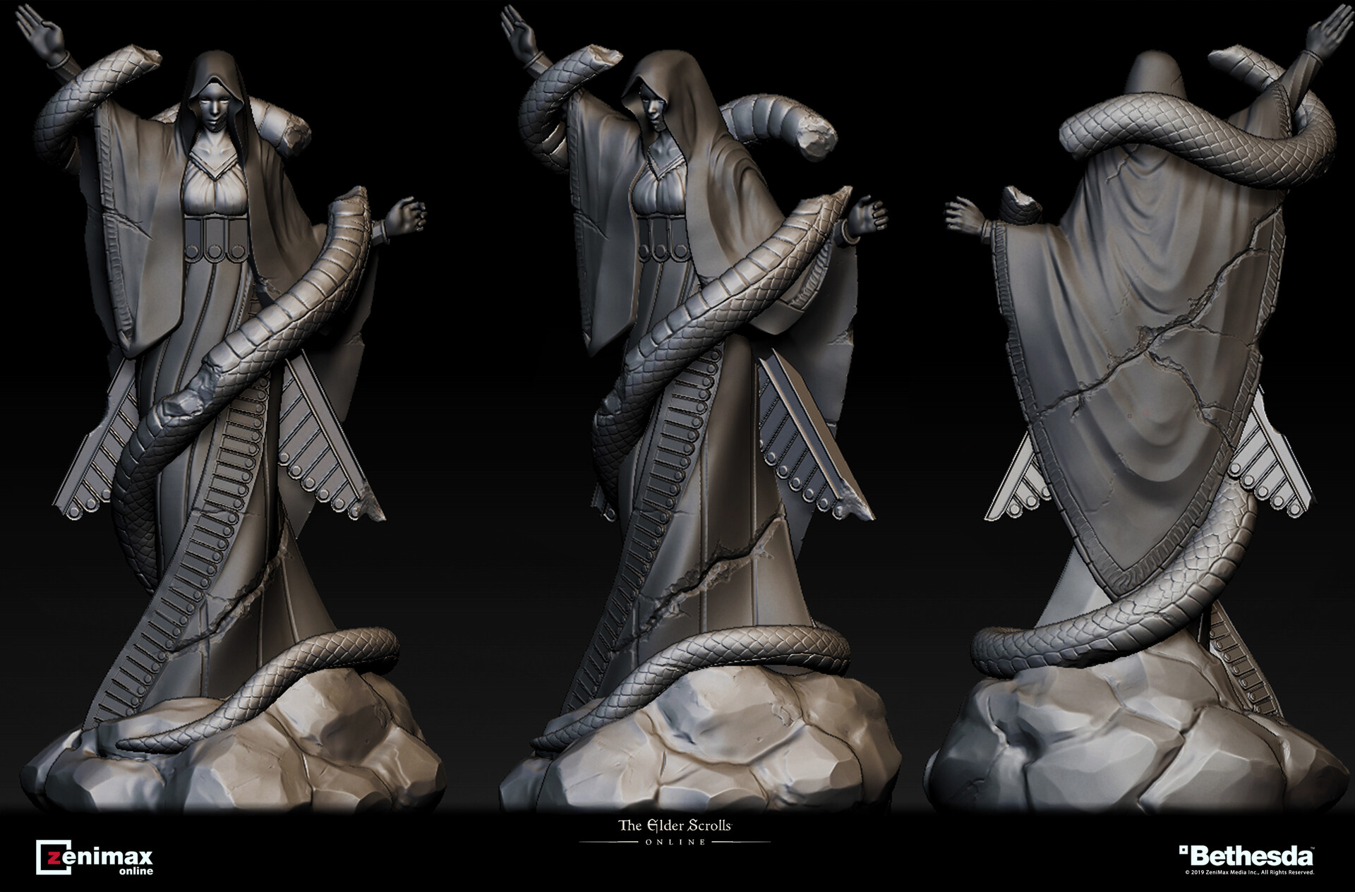 Ching Lau - ESO-Outlaw Statue