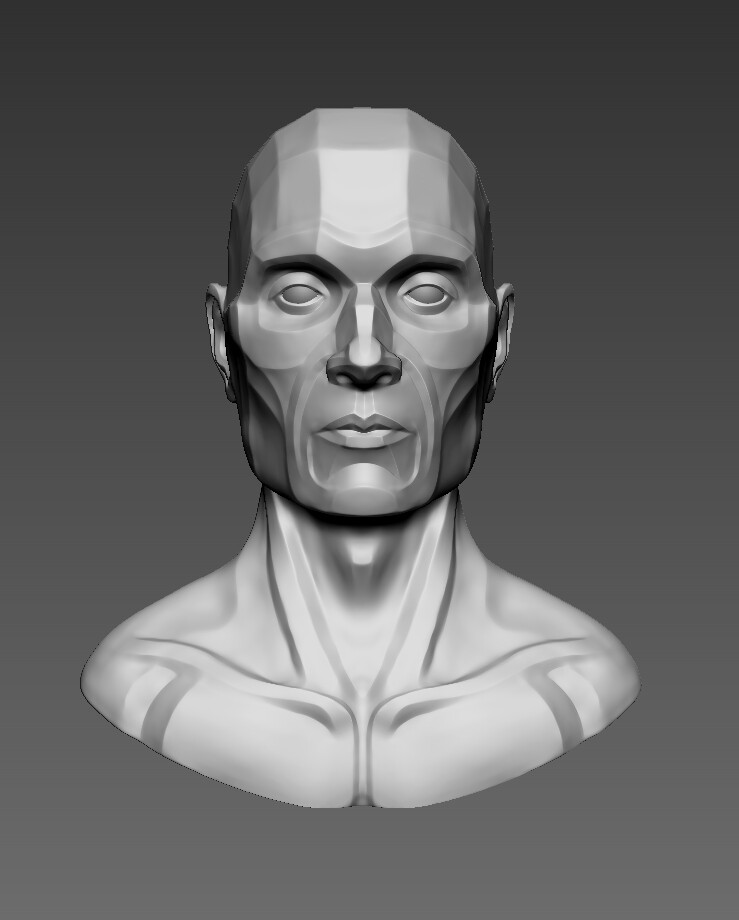 ArtStation - Planar Head Study