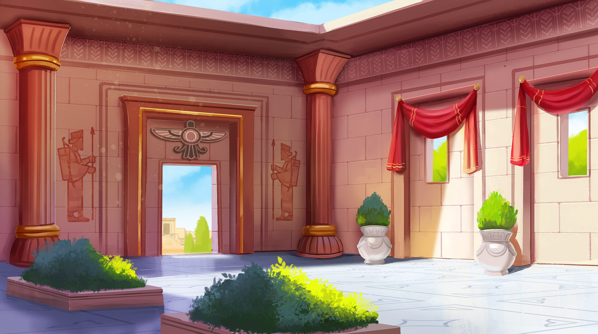 ArtStation - game bg art